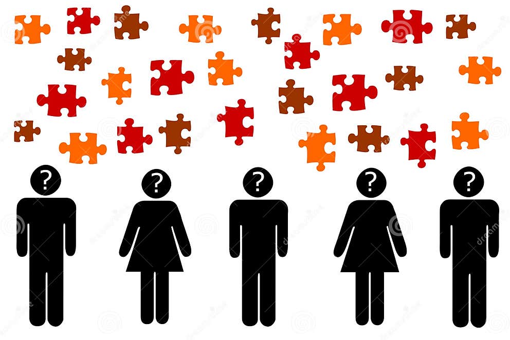 Thinking about solutions stock illustration. Illustration of difficult ...