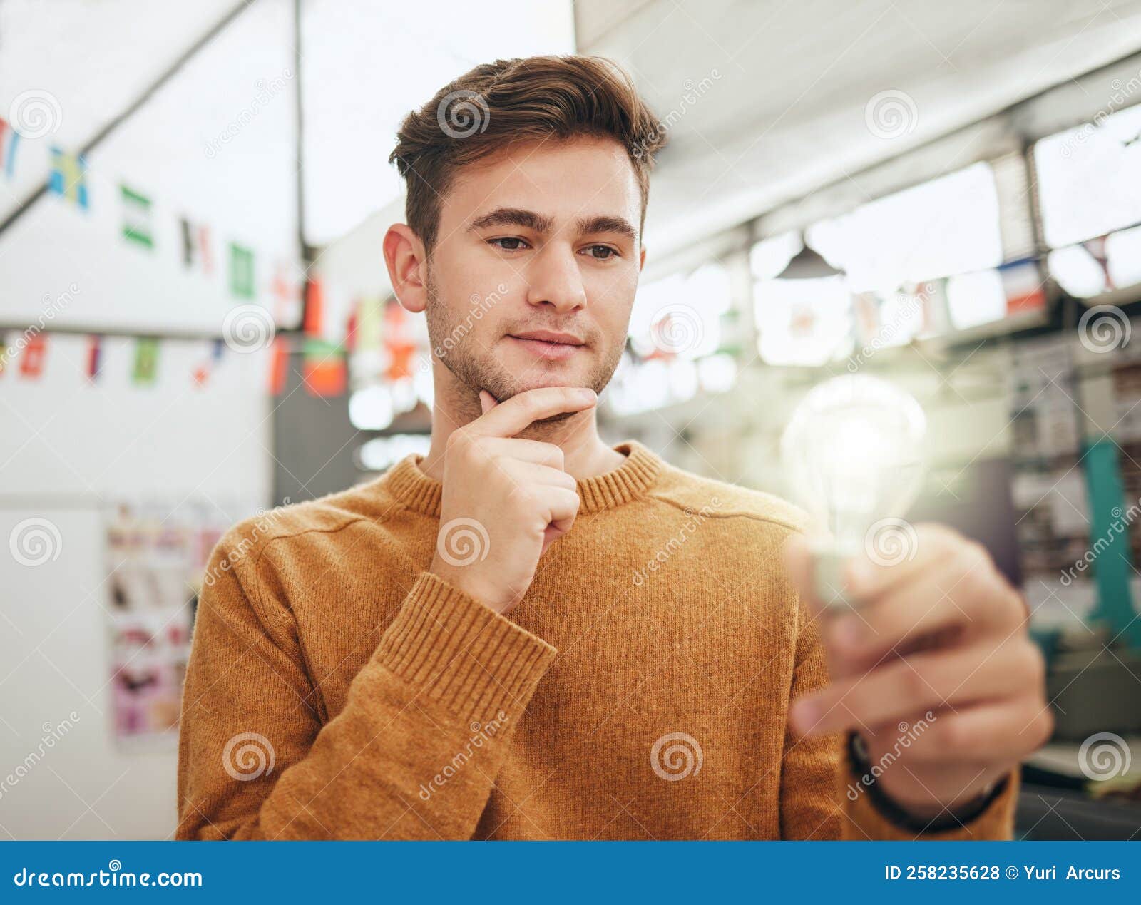 Thinking Student, Lightbulb Ideas and Problem Solving Solution for ...