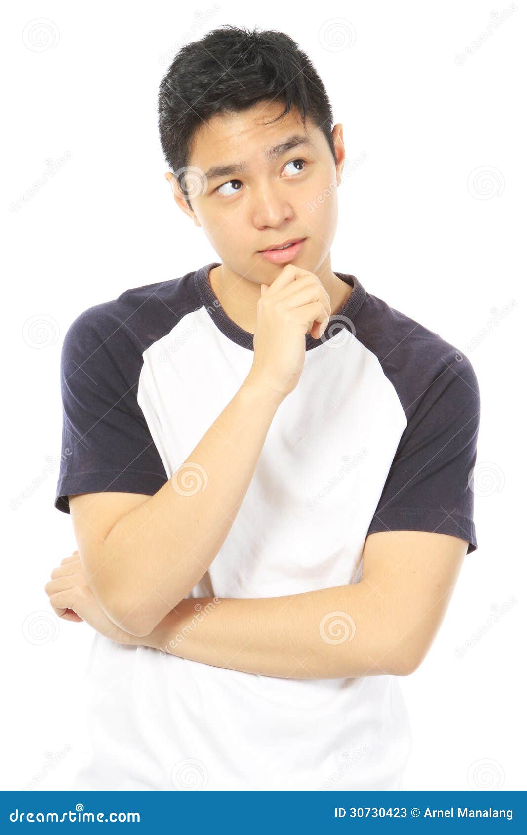 Thinking Teenager stock image. Image of thinking, youth - 30730423