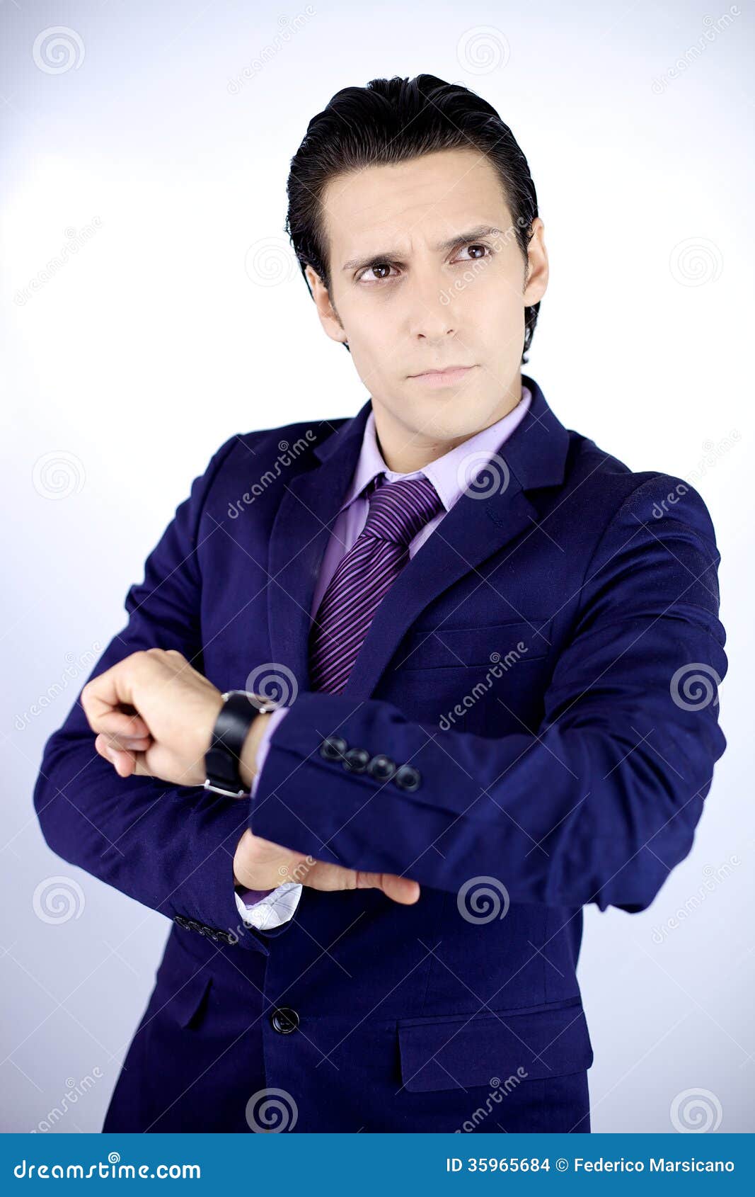 Thinking about time stock photo. Image of hurry, clock - 35965684