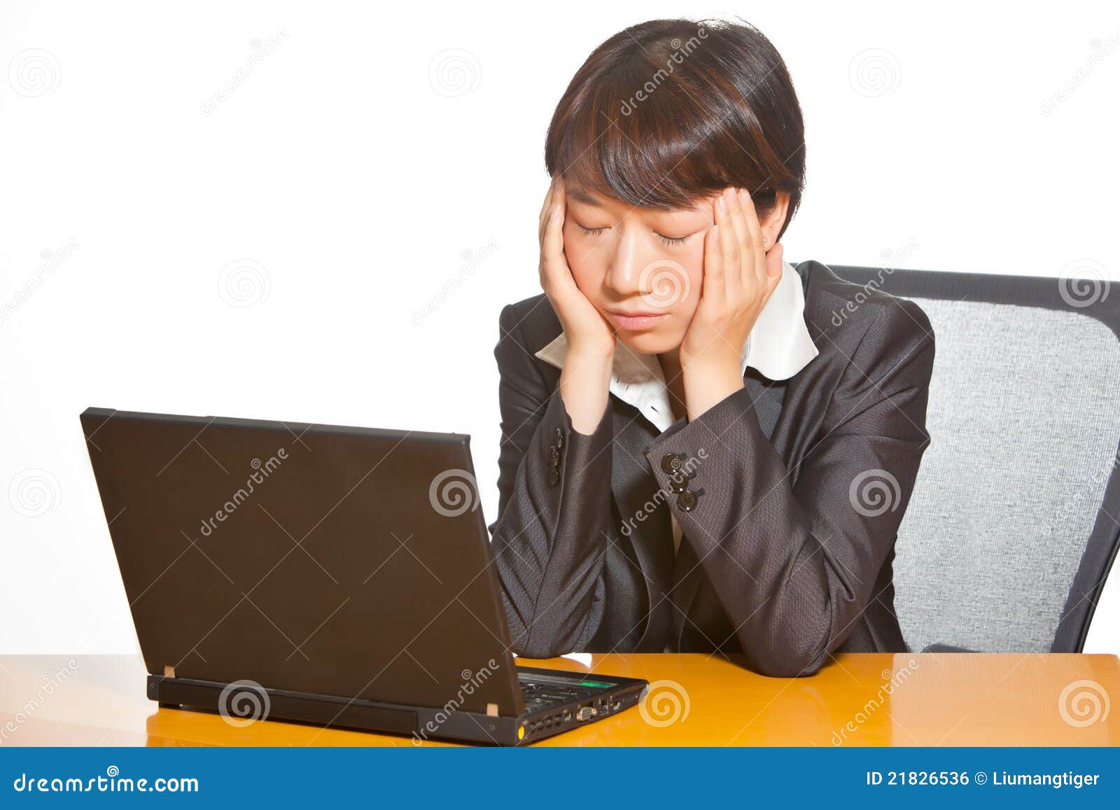 Thinking/in trouble stock photo. Image of people, company - 21826536