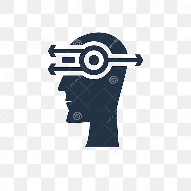Thinking Vector Icon Isolated on Transparent Background, Thinking ...