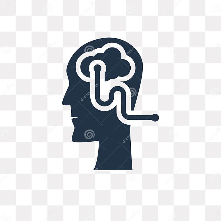 Thinking Vector Icon Isolated on Transparent Background, Thinking ...