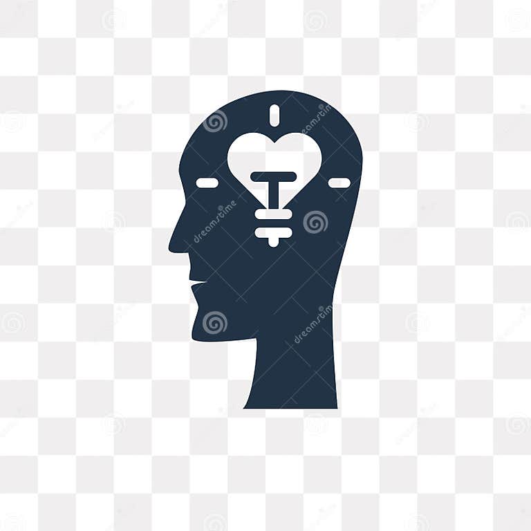Thinking Vector Icon Isolated on Transparent Background, Thinking ...