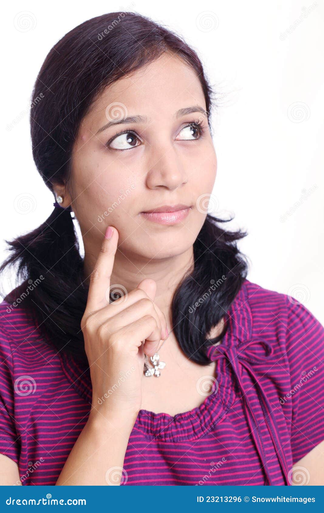 Thinking woman stock photo. Image of executive, corporate - 23213296