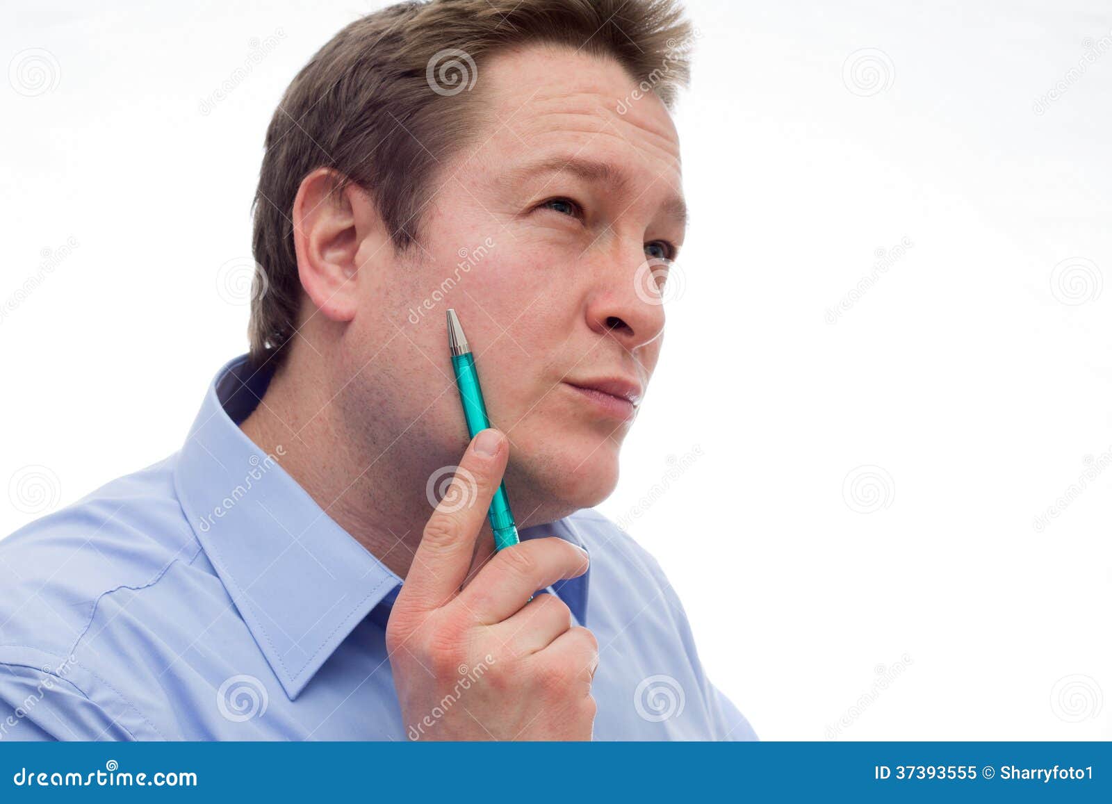 Thinking stock image. Image of head, boss, business, okay - 37393555