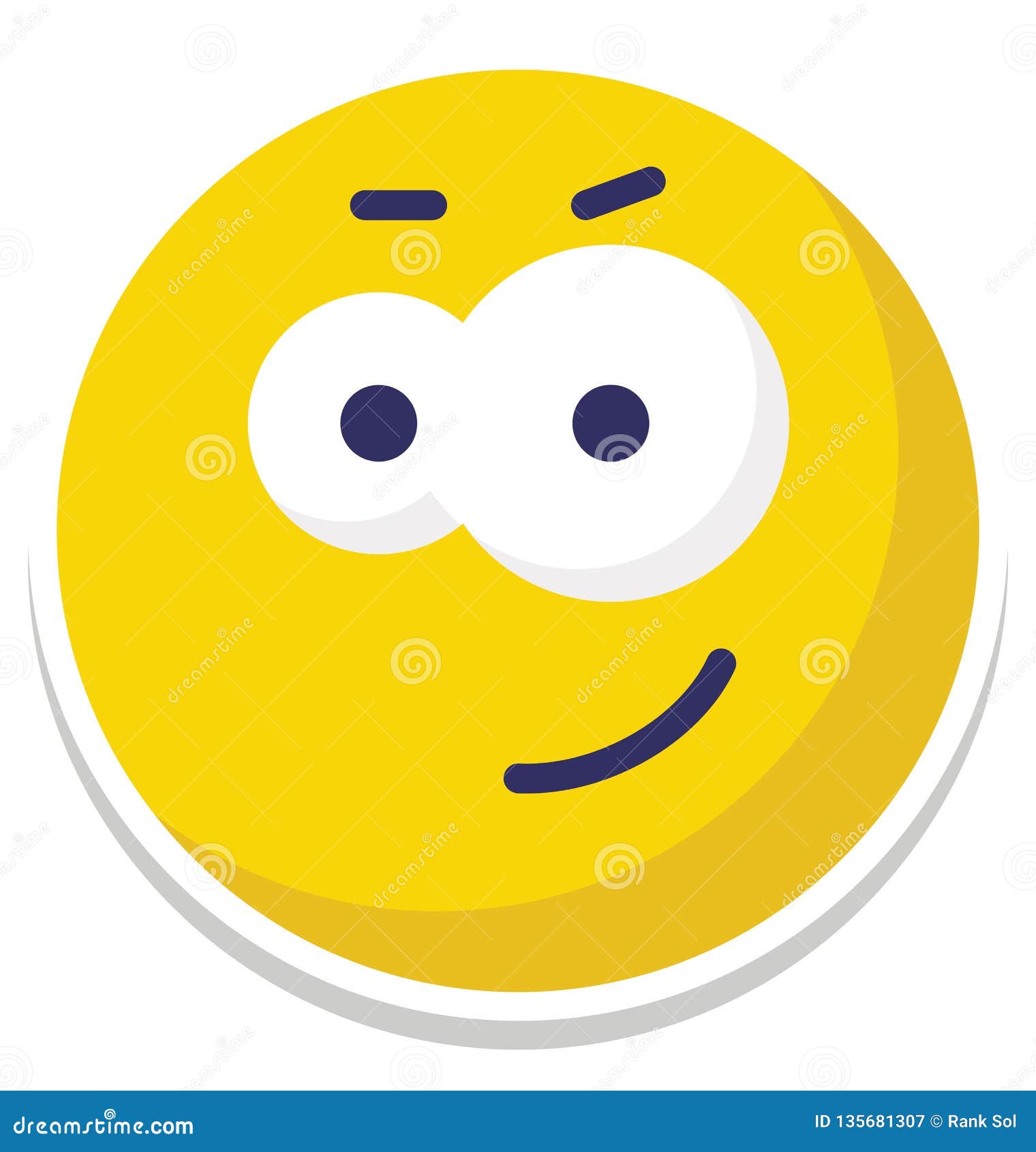 Thinning, Emoticons Vector Isolated Icon Which Can Easily Modify or ...
