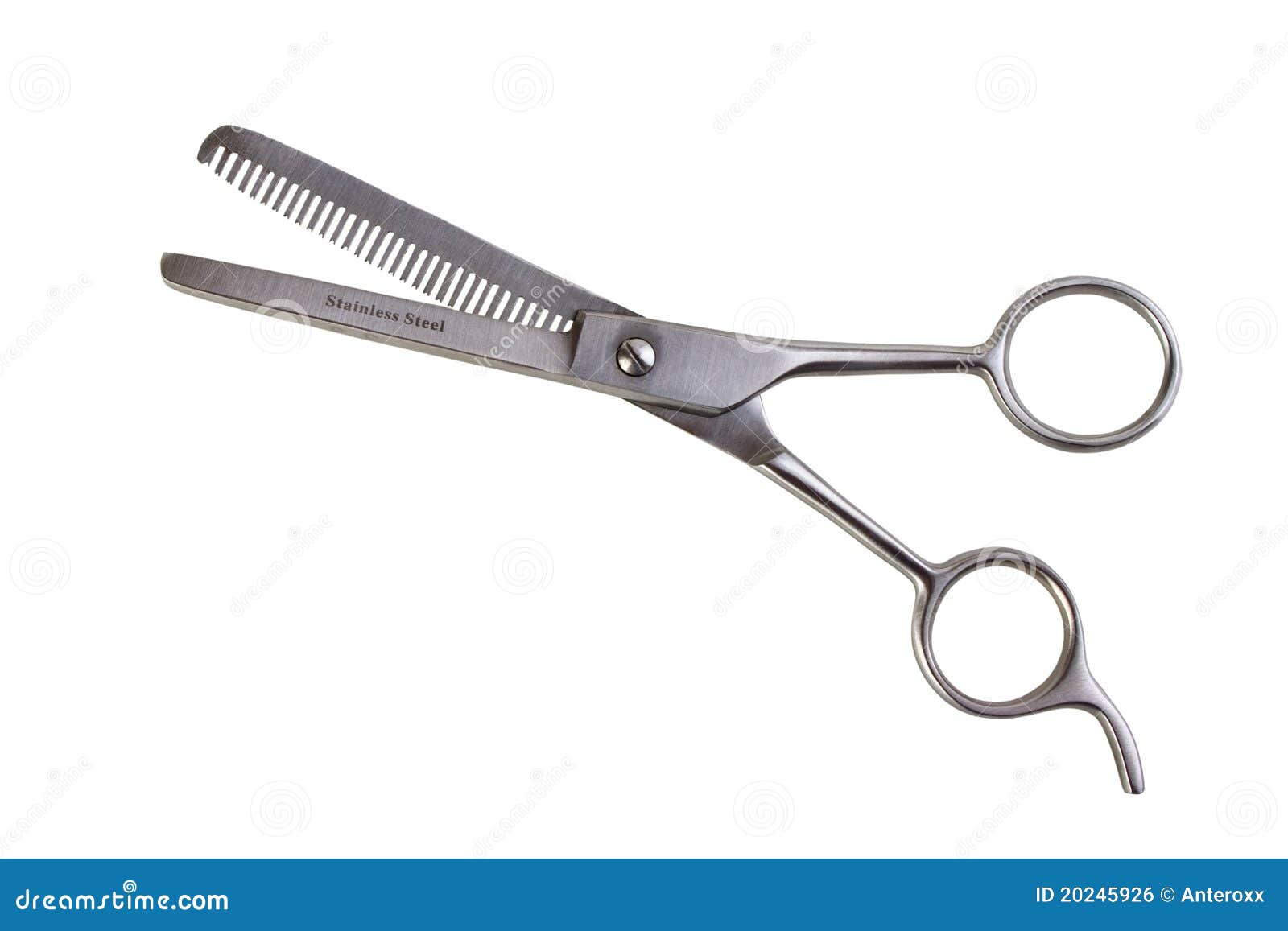 Thinning scissors stock photo. Image of white, studio - 20245926