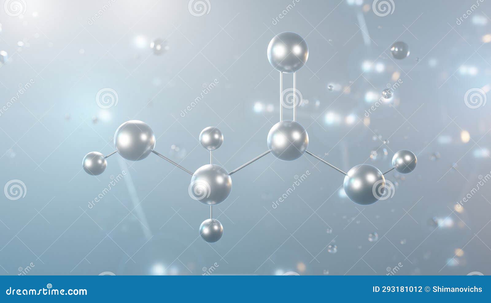 Thioglycolic Acid Molecular Structure, 3d Model Molecule ...