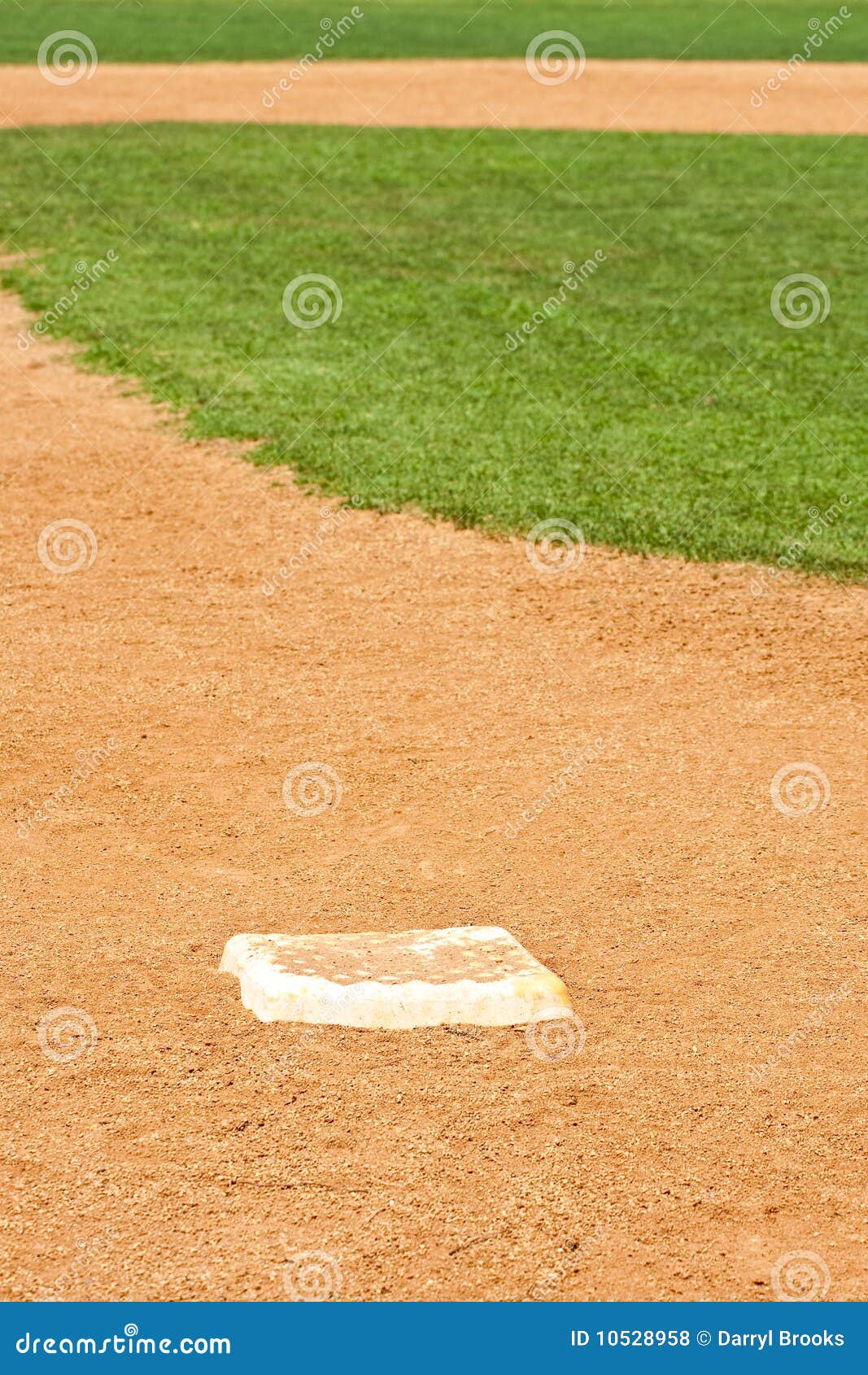 Third Base stock photo. Image of dirt, baseline, third - 10528958