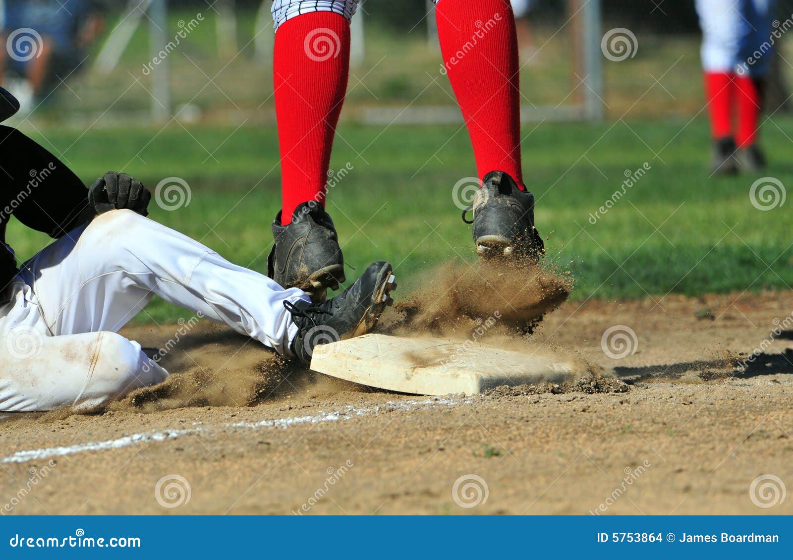 Third base coming out. stock photo. Image of active, action - 5753864