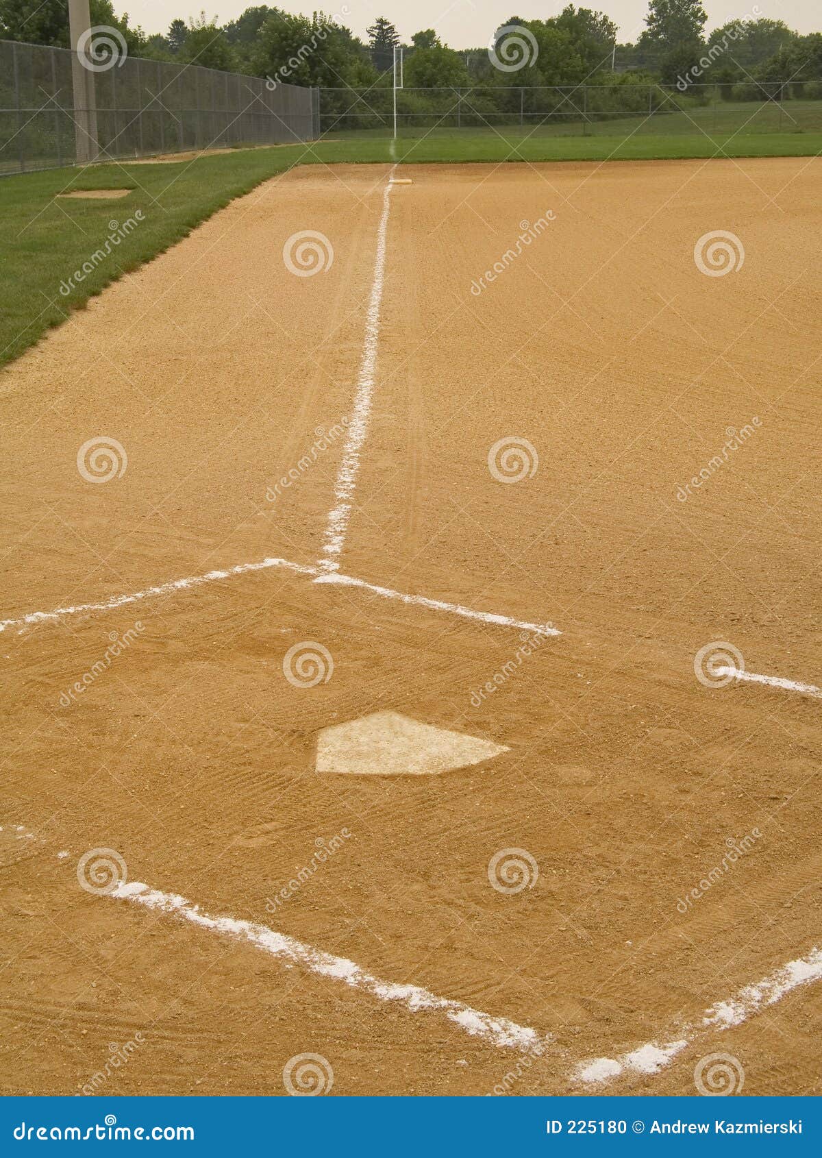 Third Base Line stock photo. Image of base, clay, foul - 225180