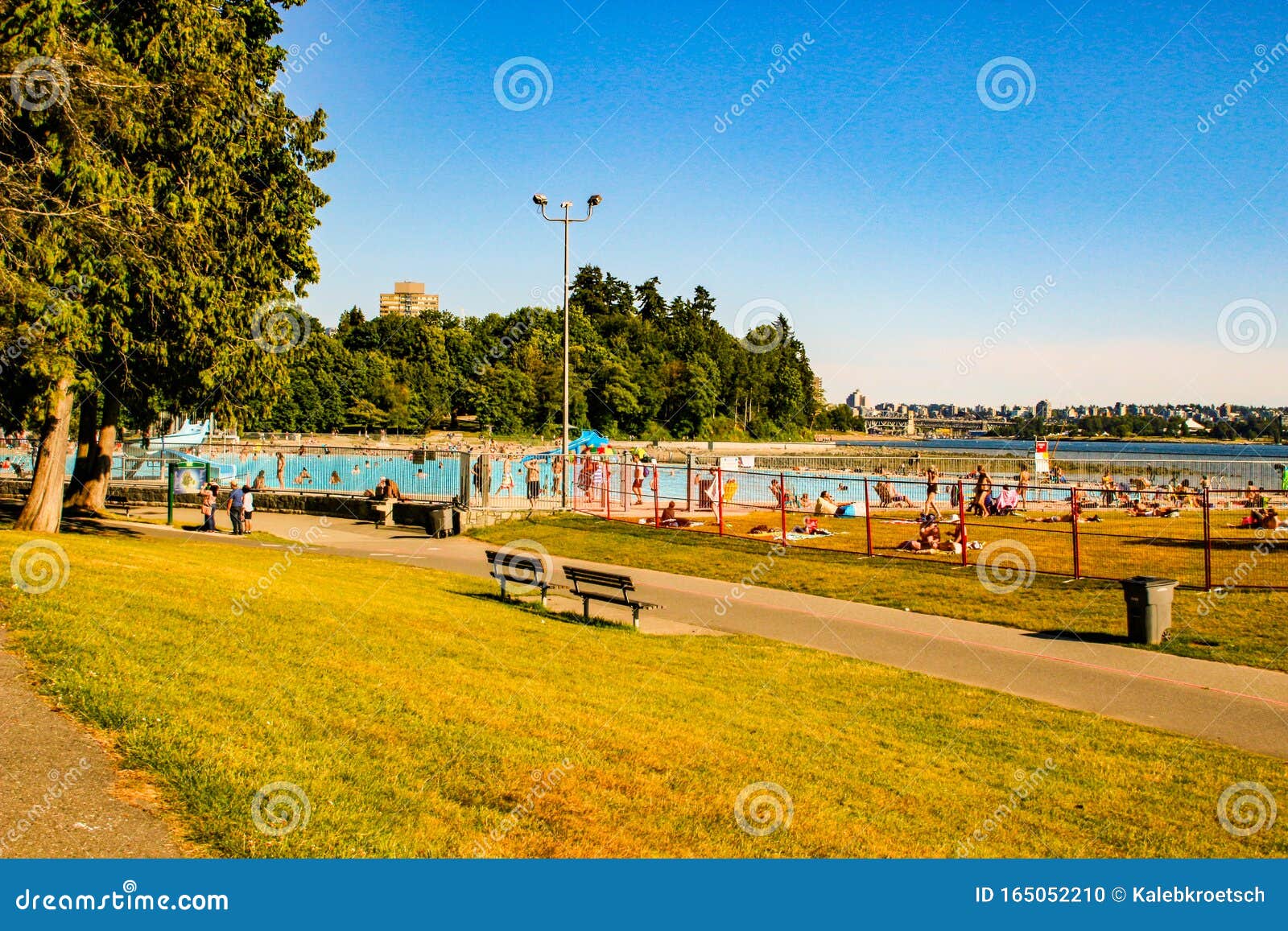 Third Beach - Vancouver, Canada. Third Beach Along Stanley Park in ...