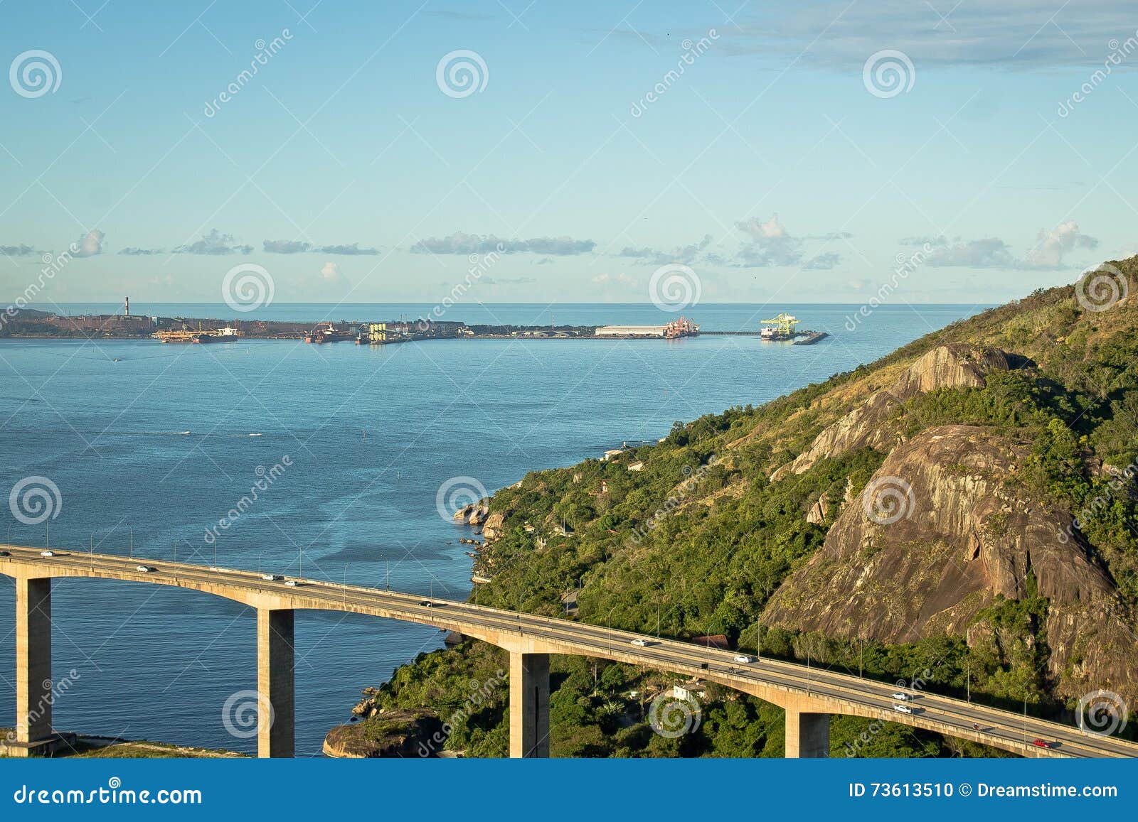 Third Bridge stock photo. Image of travel, green, mountain - 73613510