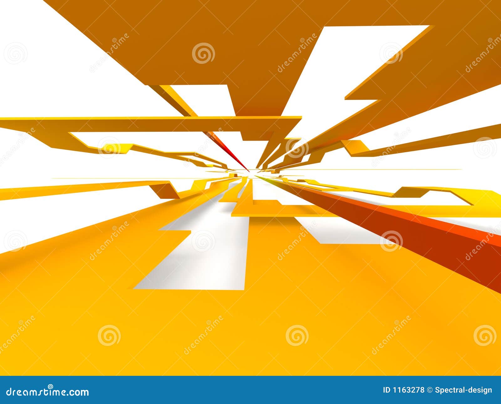Third Dimension stock illustration. Illustration of shape - 1163278