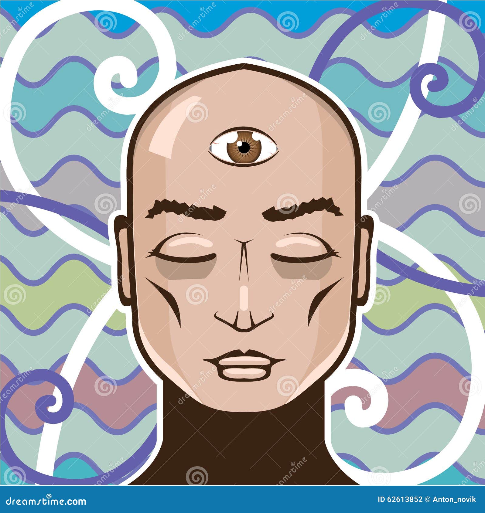 Third Eye Vector Illustration Stock Vector - Illustration of intuition ... Third Eye Vector Illustration Stock Vector - Illustration of intuition ...
