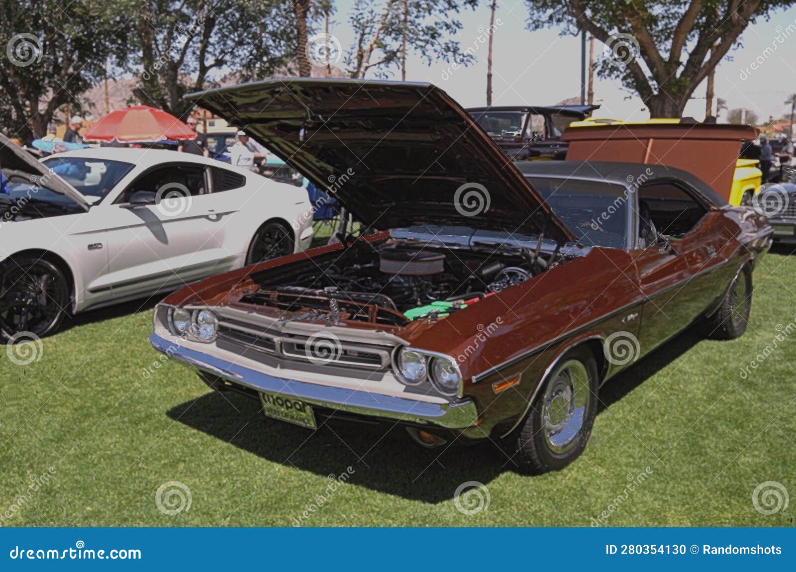 Third Generation Dodge Challenger Editorial Image - Image of auto ...