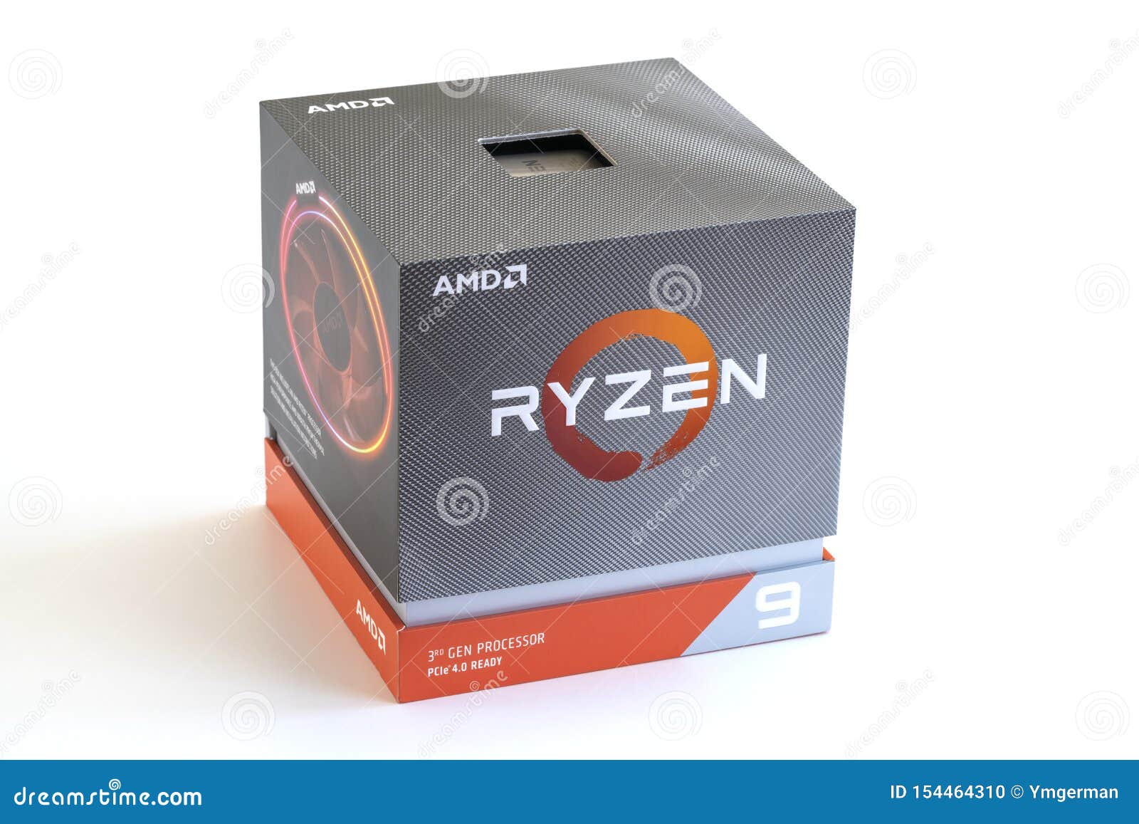 Third Generation Ryzen Processor in Box Editorial Image - Image of ...