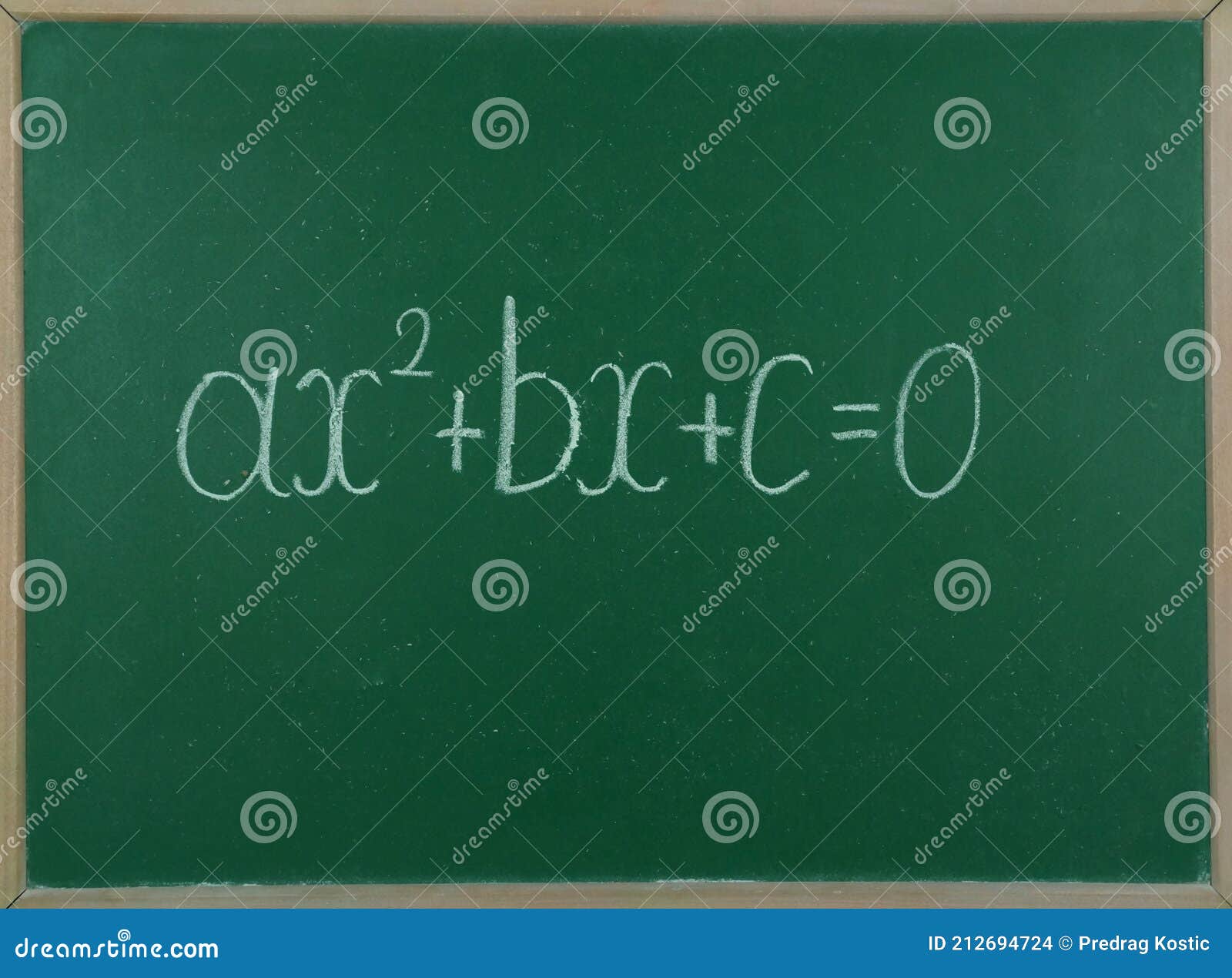 Third Order Equation in Mathematics. Stock Illustration - Illustration ...