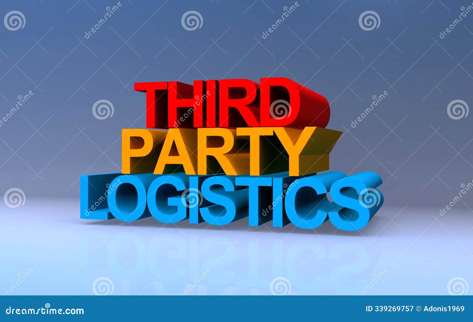 3PL - 3rd Party Logistics Acronym Royalty-Free Stock Photo ...