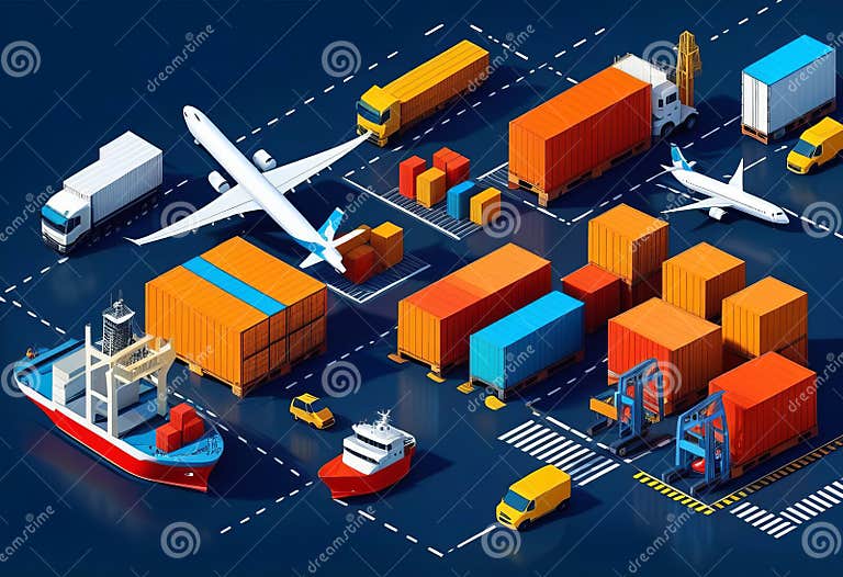 Third Party Logistics, 3pl, Transport, Cargo Export, Import Stock ...