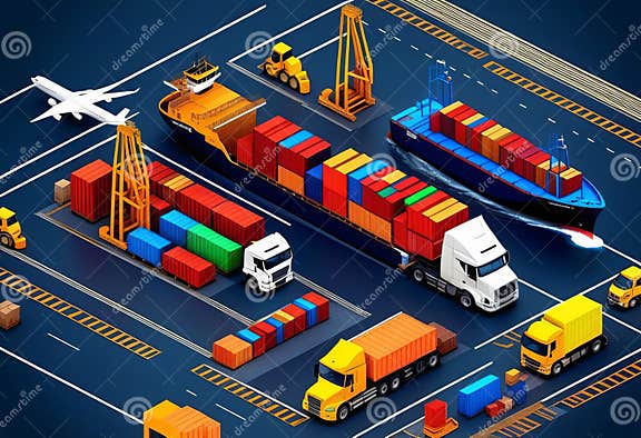 Third Party Logistics, 3pl, Transport, Cargo Export, Import Stock ...