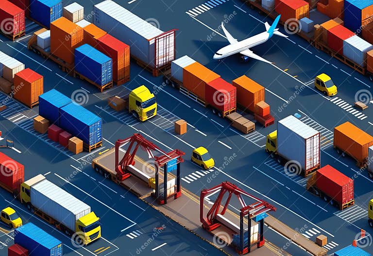 Third Party Logistics, 3pl, Transport, Cargo Export, Import Stock ...