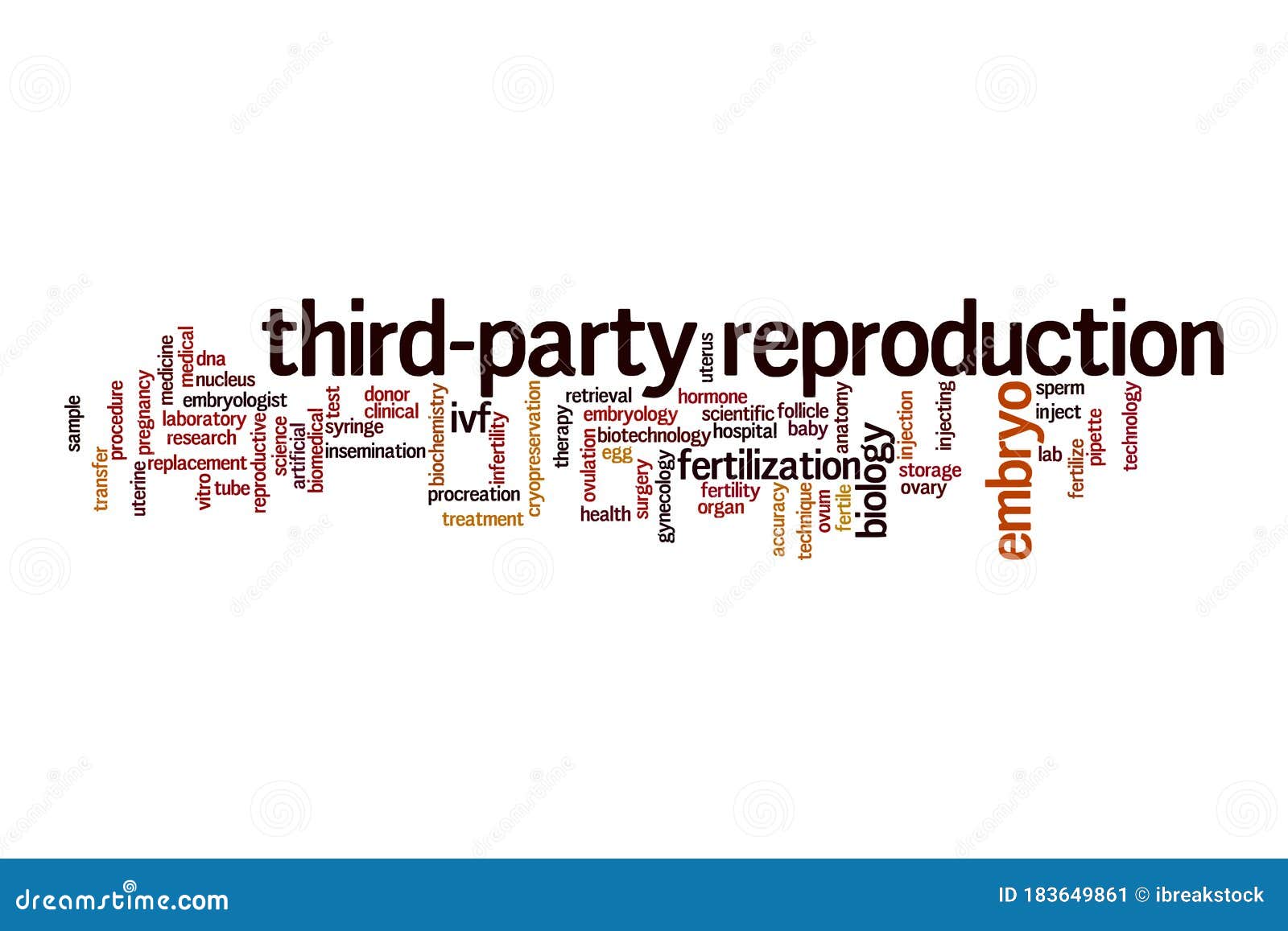 Third-party Reproduction Cloud Concept Stock Illustration ...