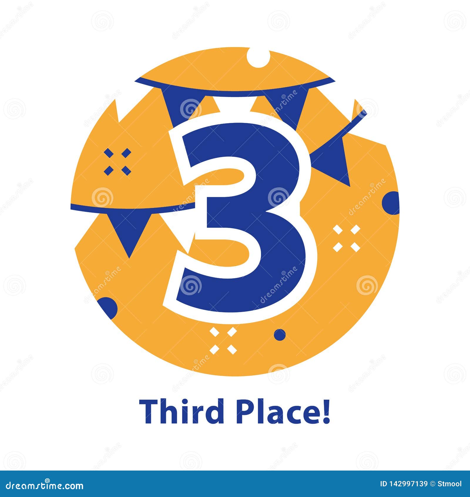 Number Three, Third Place, Award Ceremony, Celebrating Event ...