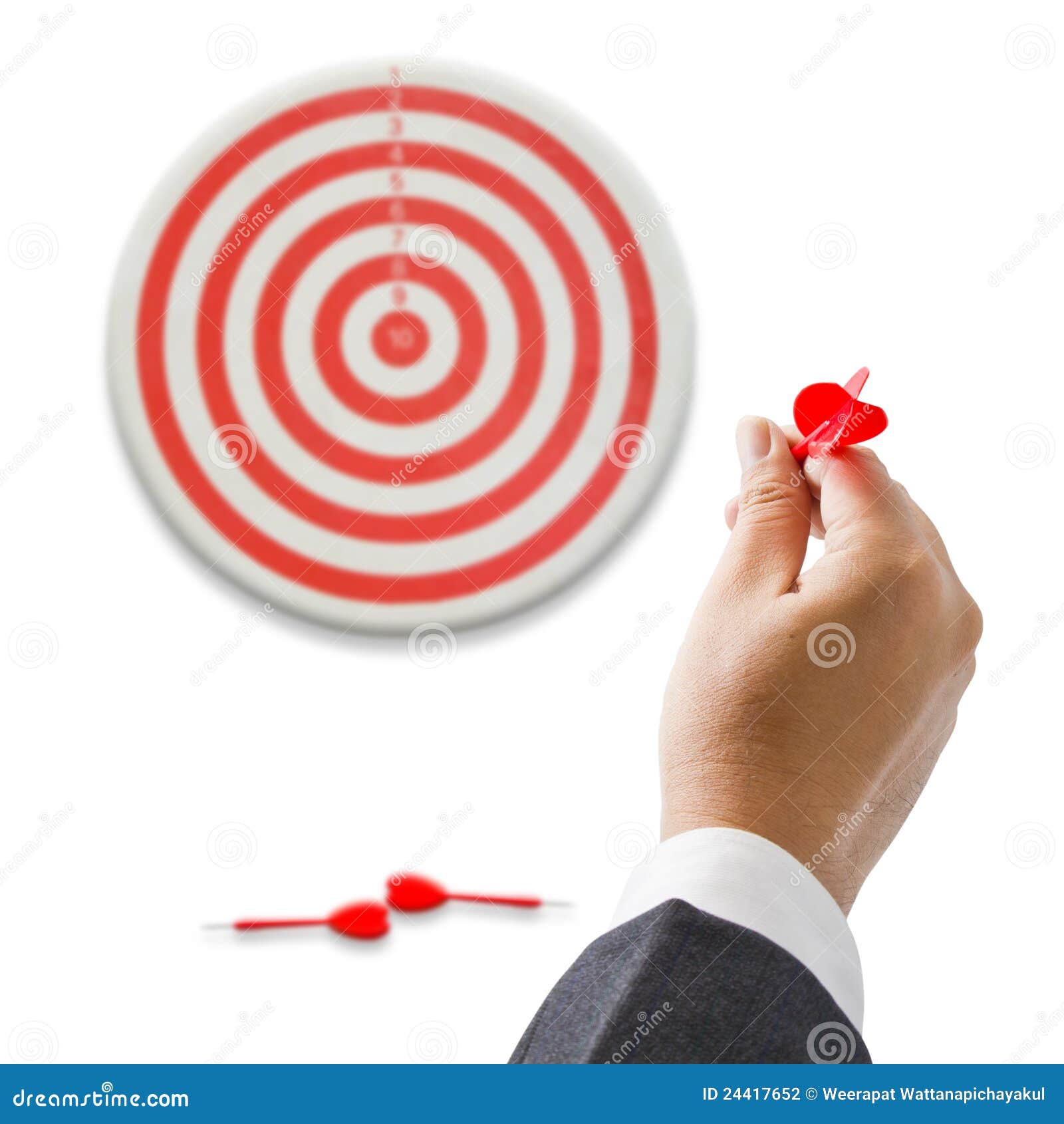 Third time lucky stock photo. Image of dartboard, planner - 24417652