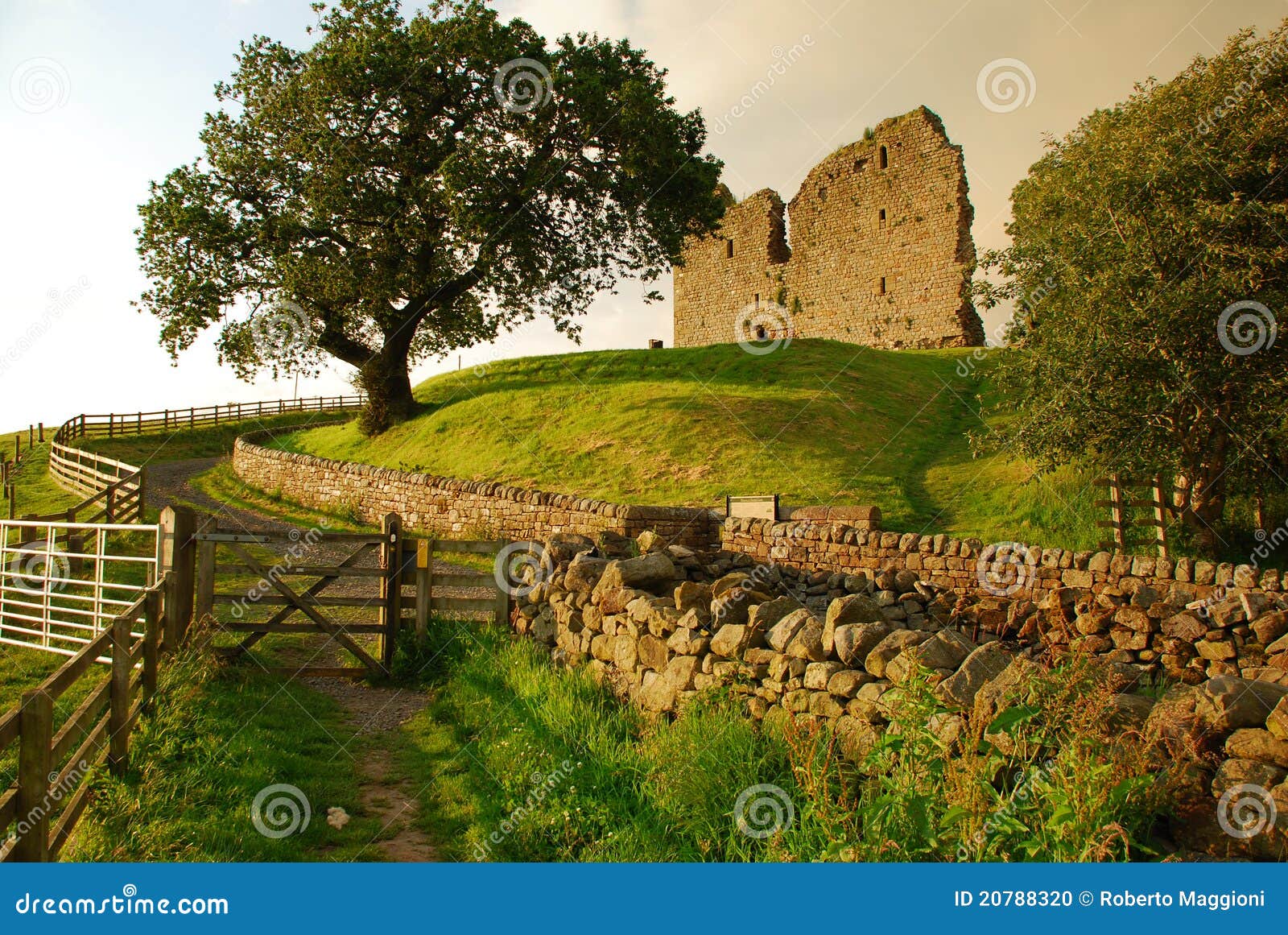 England Landscape Castle