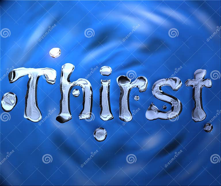 Thirst stock illustration. Illustration of dampness, satisfy - 8240327