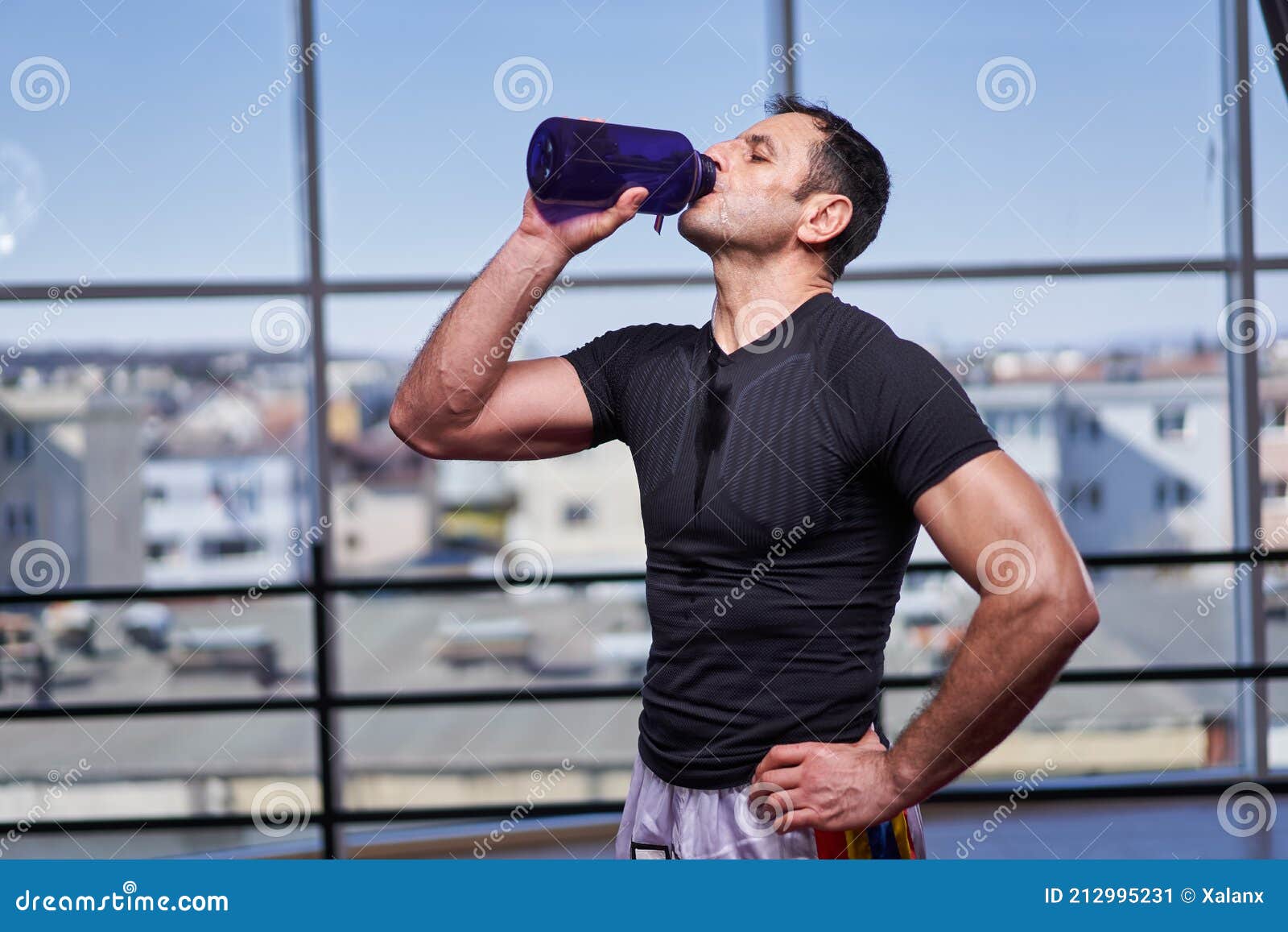 Hydration is important stock image. Image of kickbox - 212995231