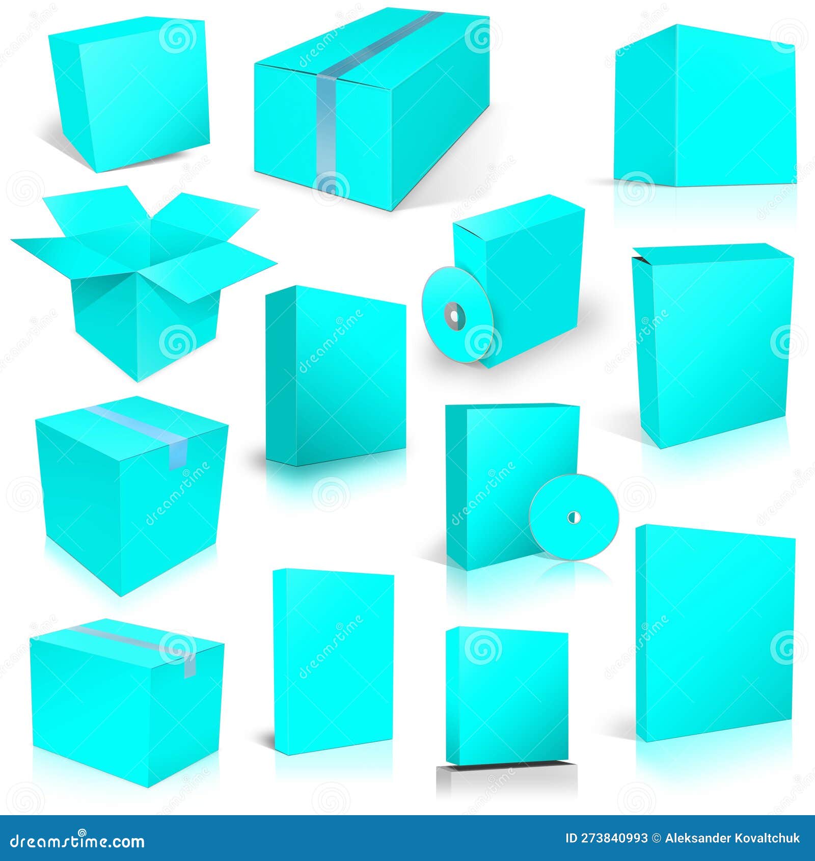 Thirteen Cyanogen Shipping Box and Software Boxes for Layouts and ...