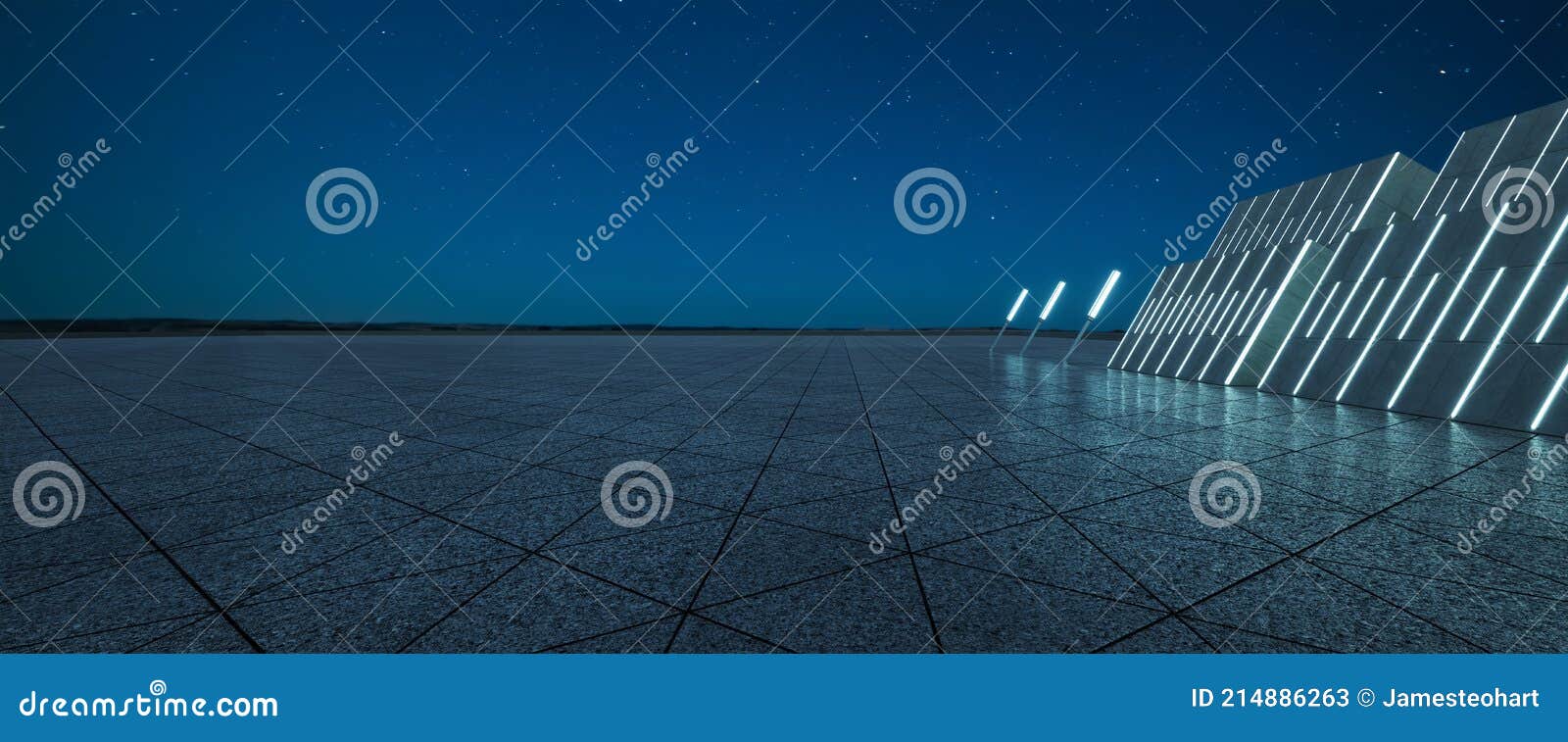 360 Degree Starry Night Sky Texture, Night Desert Landscape ...