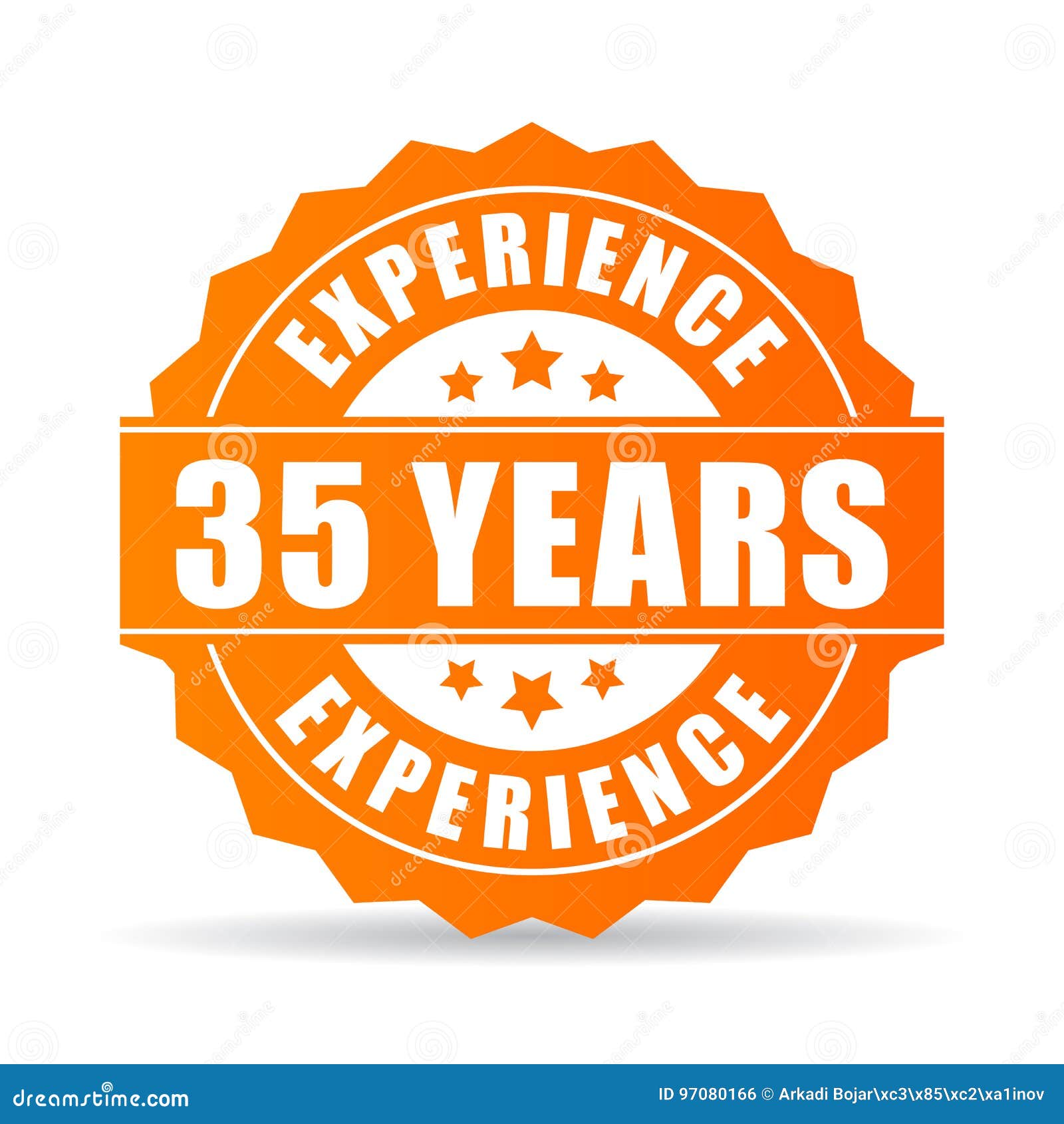 Thirty Five Years Anniversary Celebration Logotype. 35th Anniversary ...
