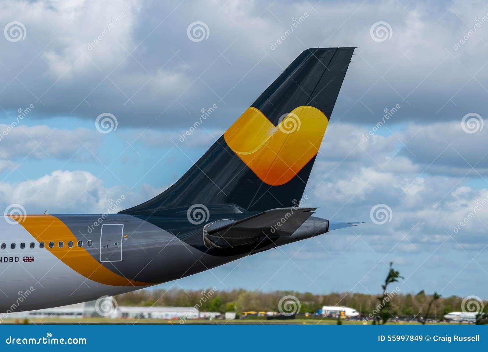 Thomas Cook Airlines Tail image stock éditorial. Image du airlines ...
