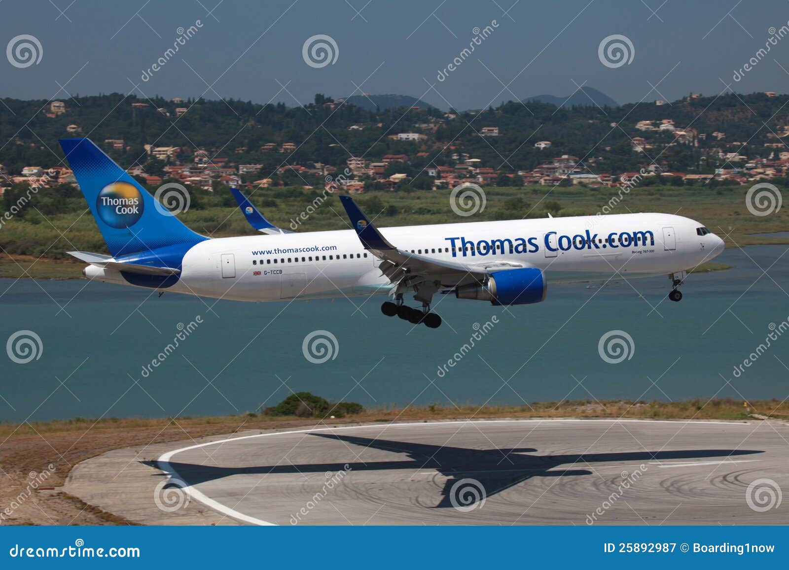 Thomas Cook Boeing 767-300 editorial photography. Image of aircraft ...