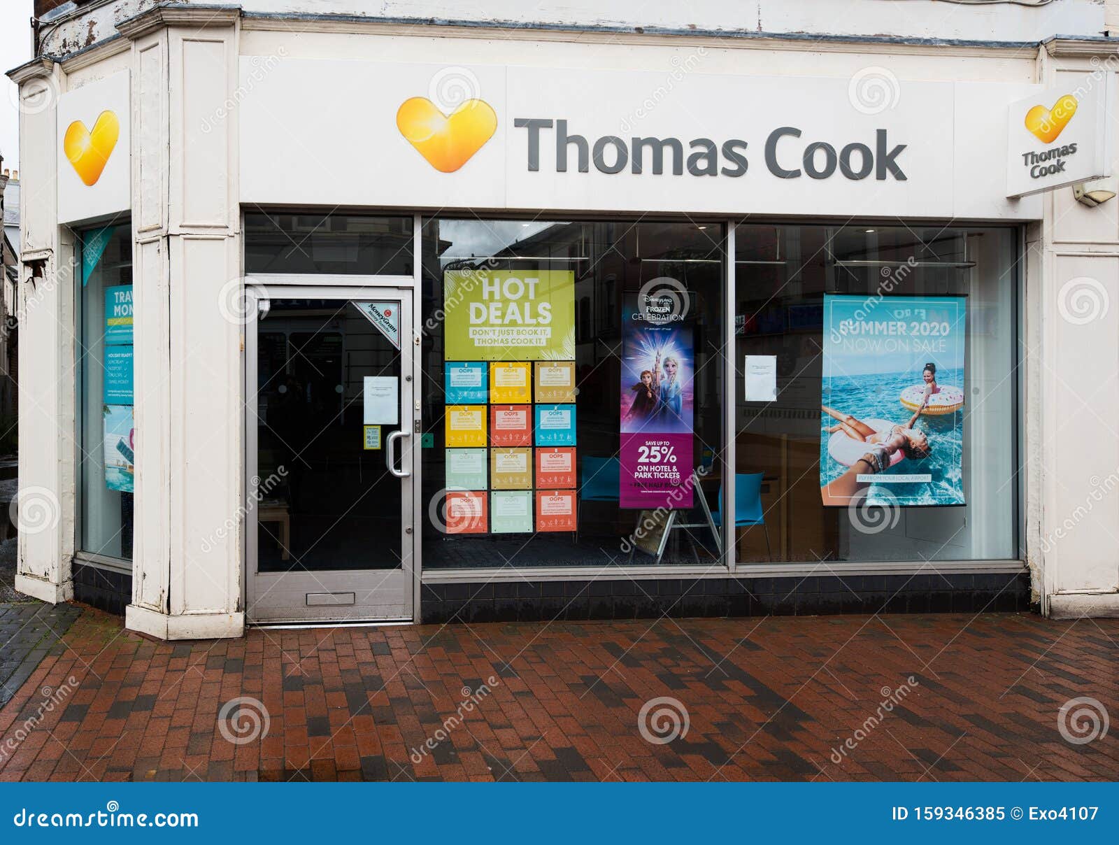 Thomas Cook Branch Permanently Closed Down Editorial Image - Image of ...