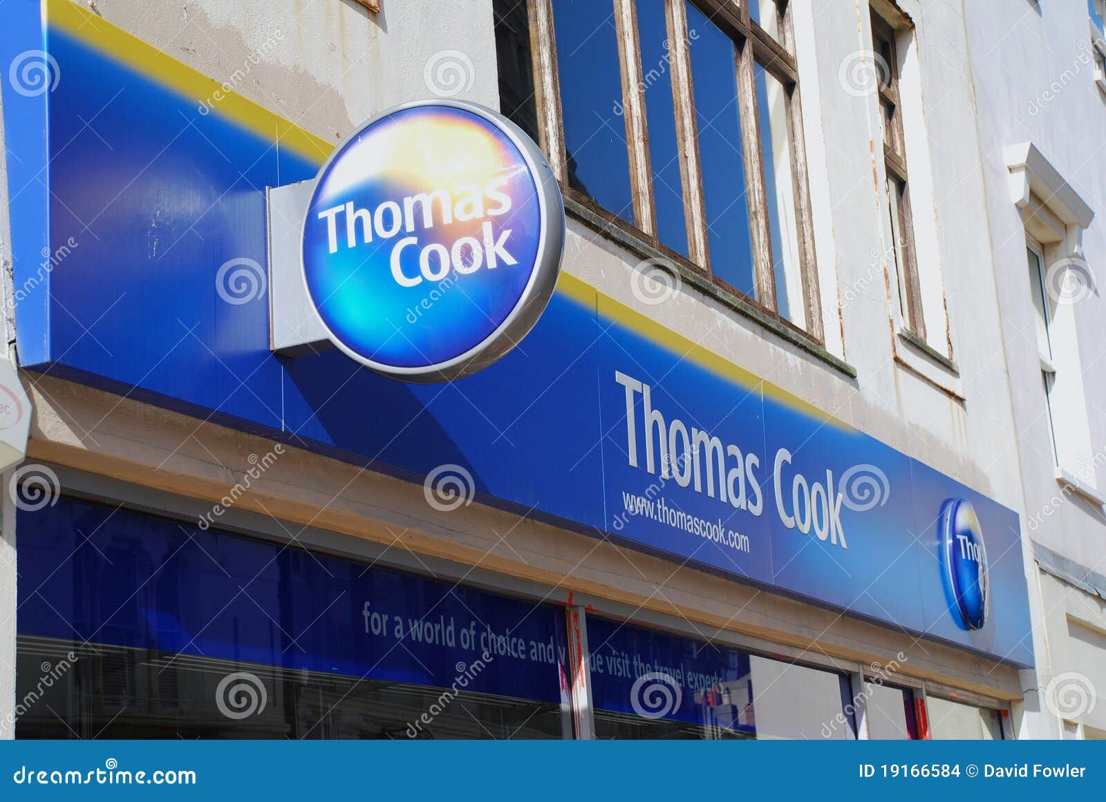 Thomas Cook Travel Agents, Hastings Editorial Stock Image - Image of ...