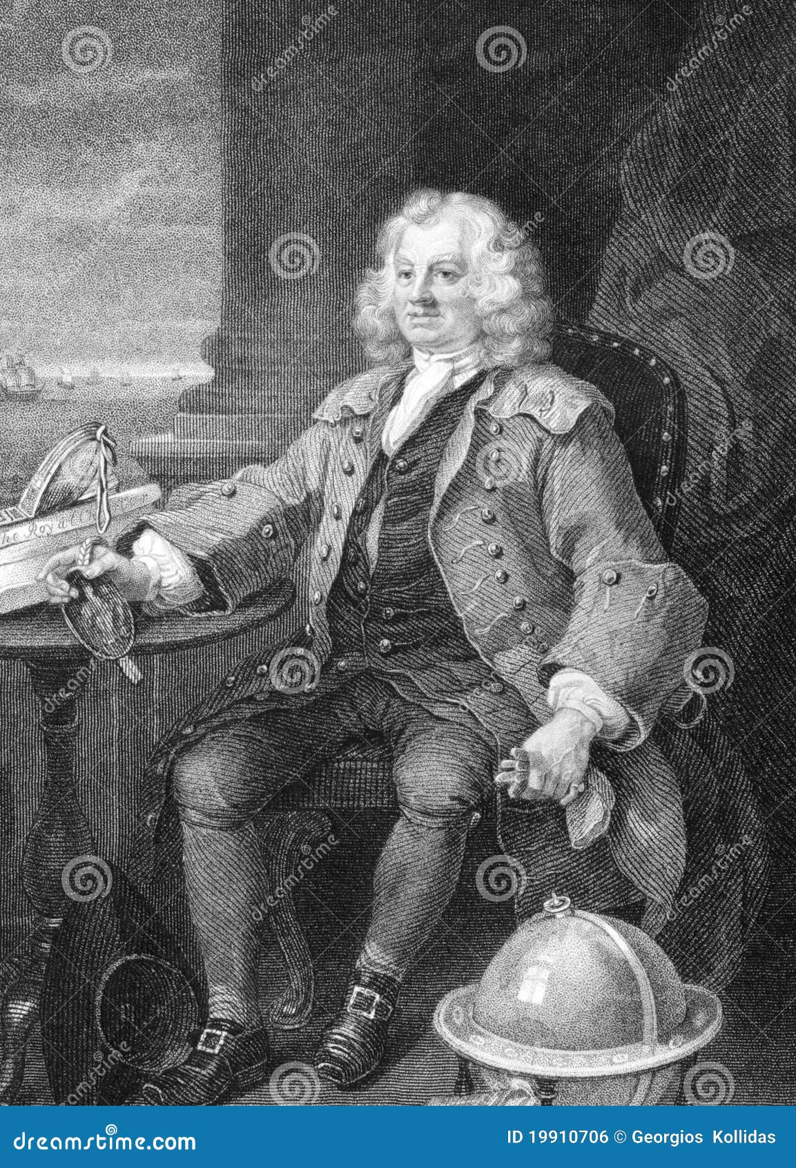 Thomas Coram editorial photo. Illustration of male, united - 19910706