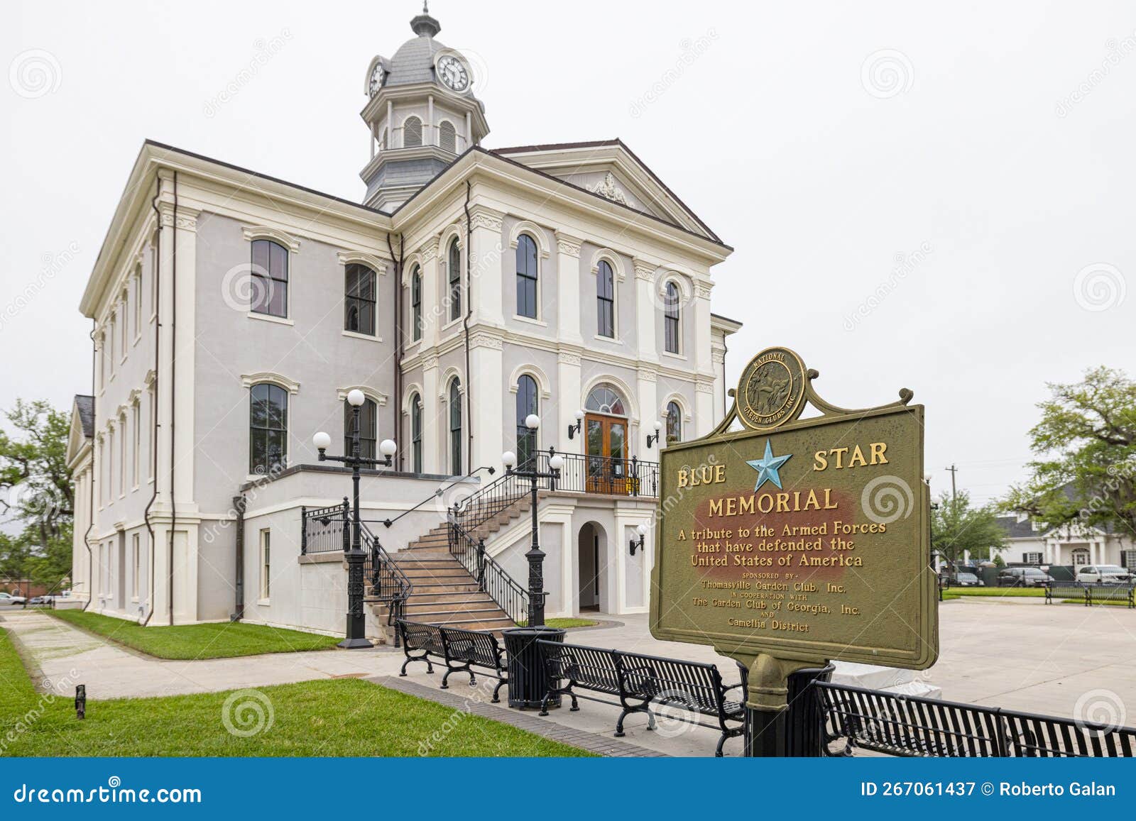 Thomas County editorial photography. Image of city, town - 267061437