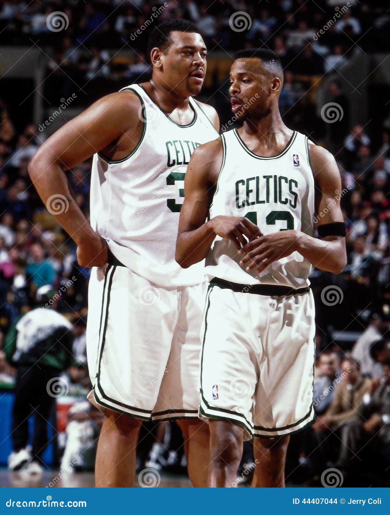 Thomas Hamilton and Todd Day, Boston Celtics Editorial Stock Image ...