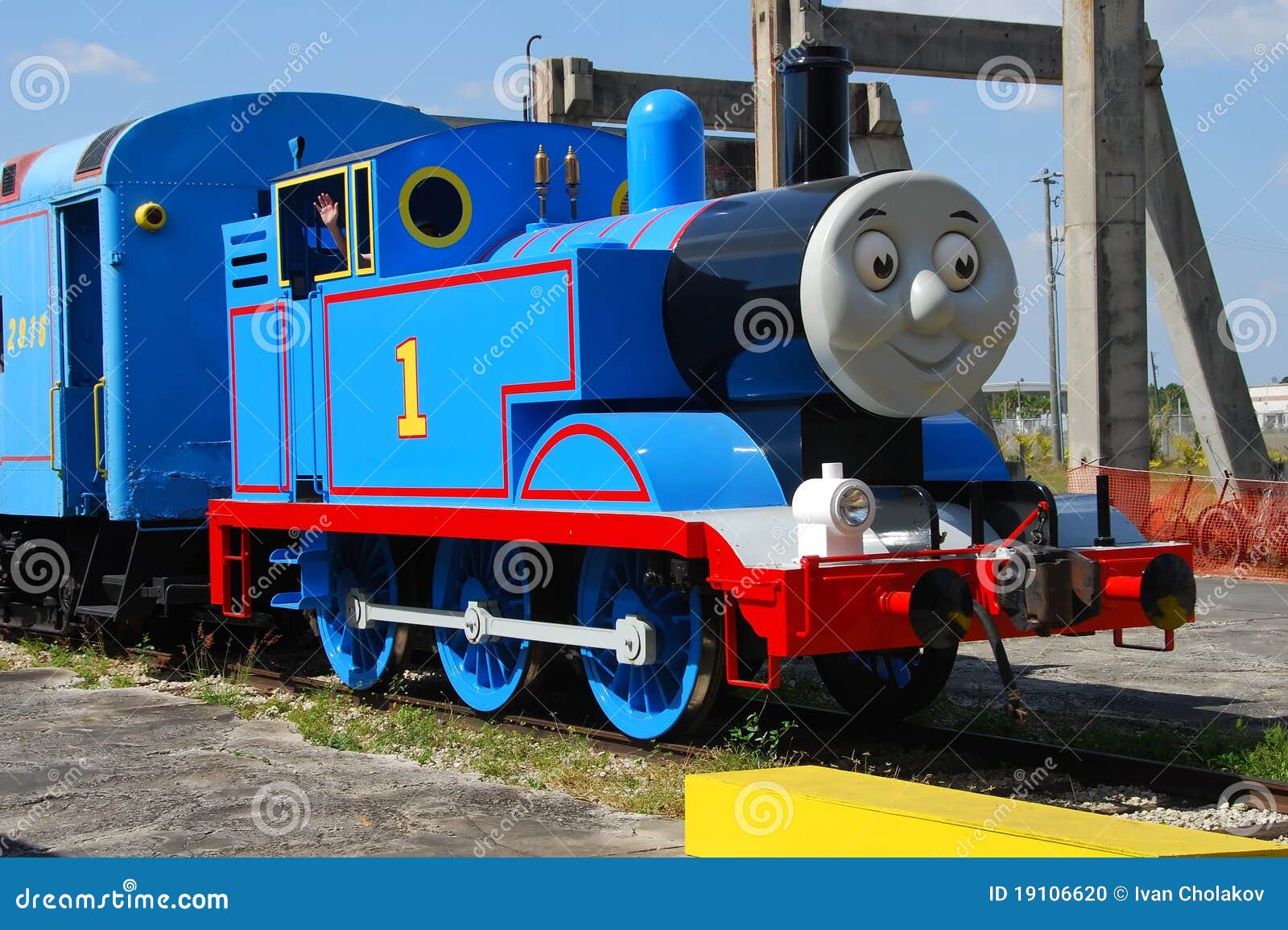 Thomas the Tank Engine Chracter Editorial Image - Image of train, blue ...