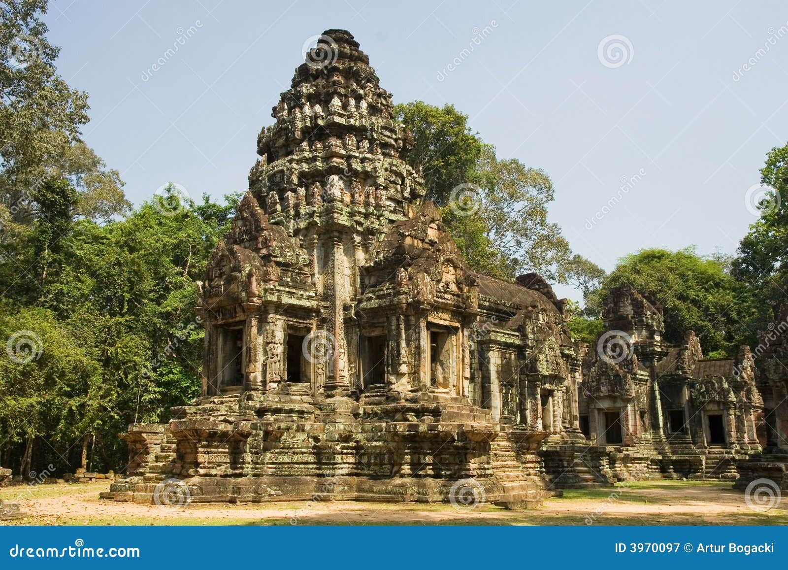 Thommanon Temple stock image. Image of angkor, thommanon - 3970097