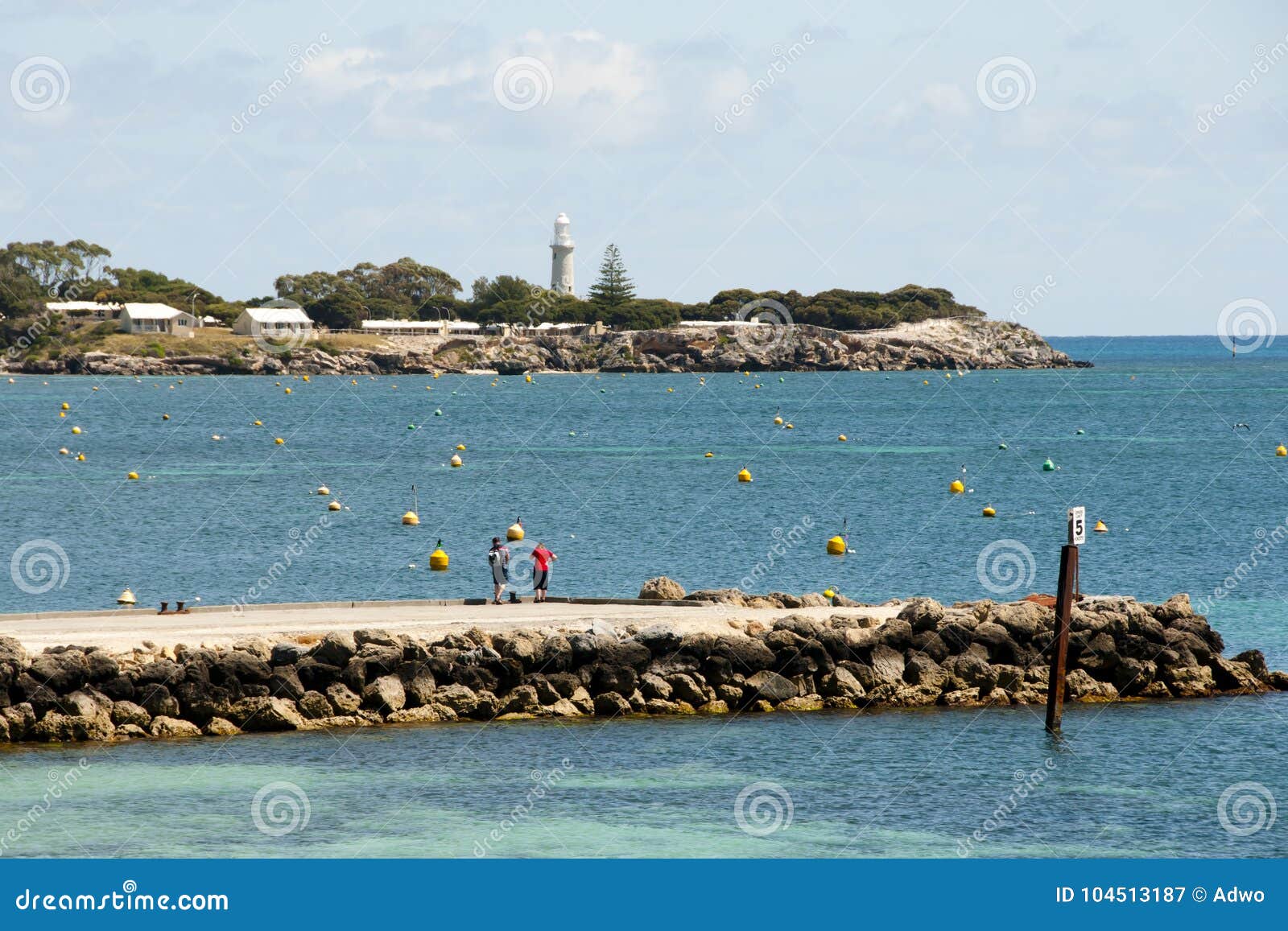 Thomson Bay - Rottnest Island Stock Image - Image of real, ocean: 104513187