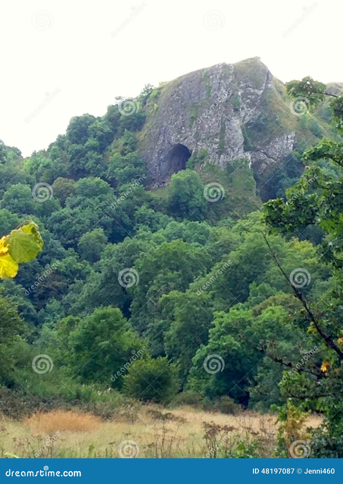 Thor s Cave stock image. Image of thor, cave, peak, district - 48197087