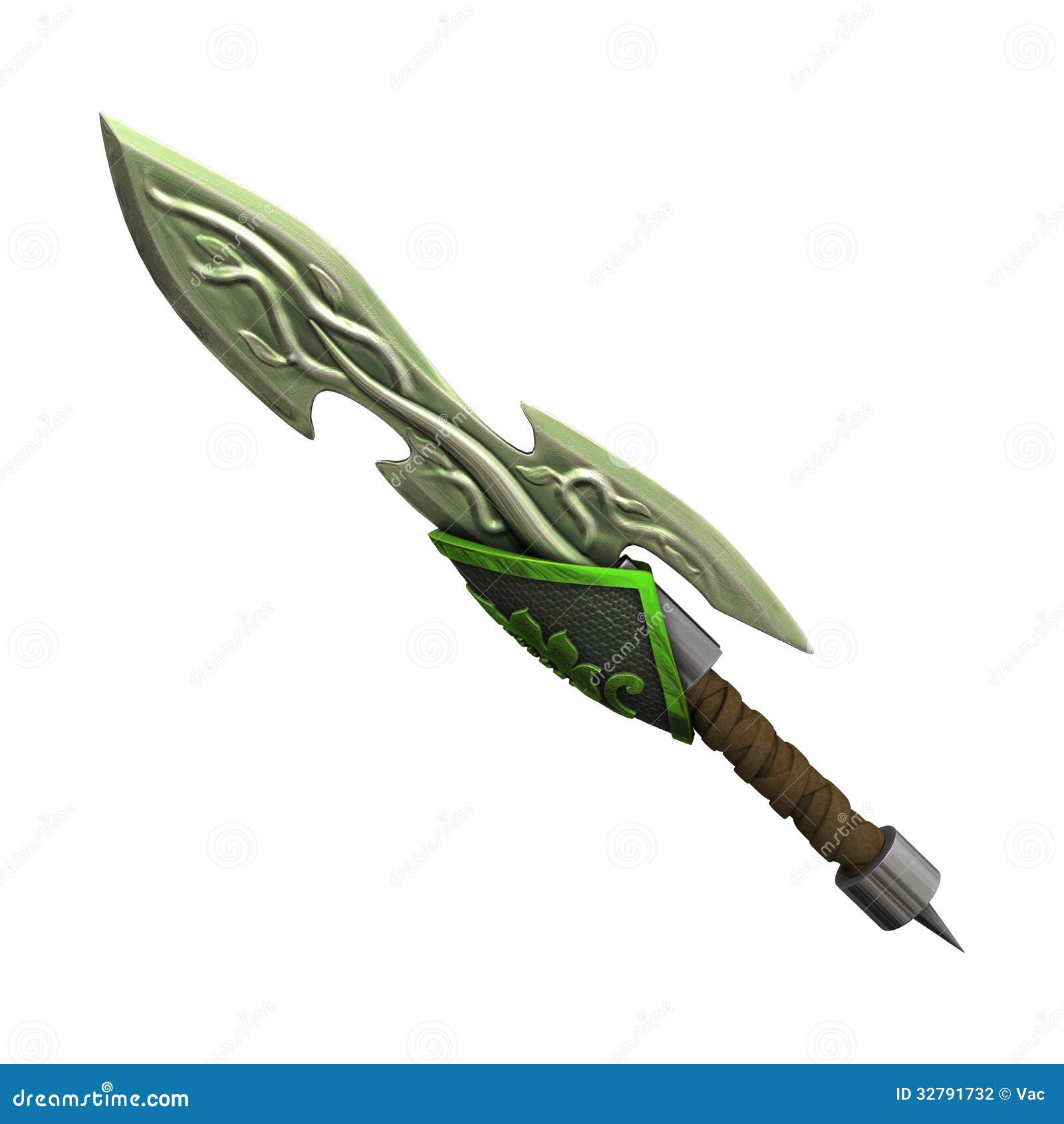 Thorn Dagger stock illustration. Illustration of render - 32791732