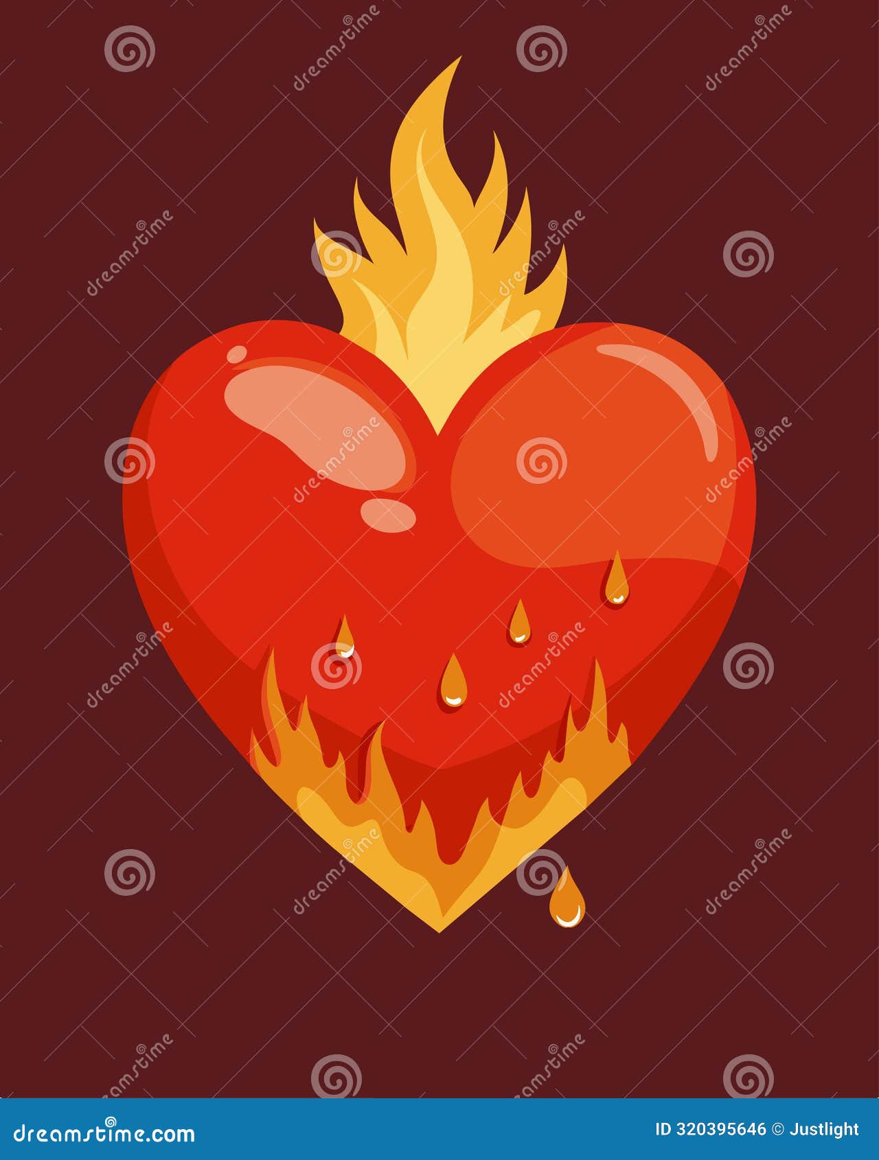 Battered And Bruised Heart, Made With Generative AI Royalty-Free Stock ...