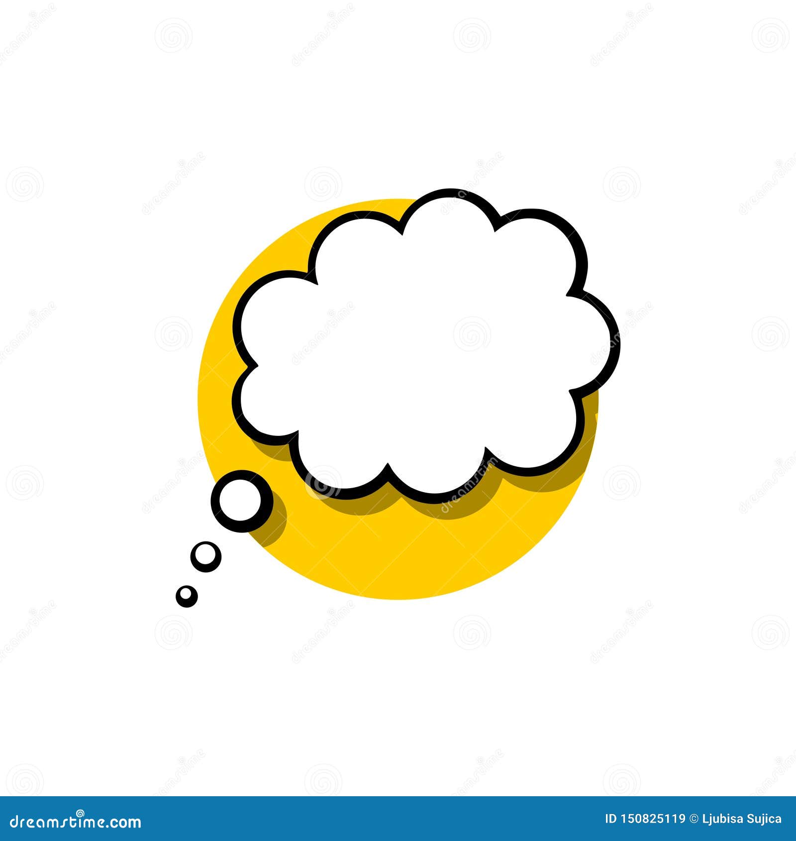 Logo Of Thought.Human Brain Logo. Vector Illustration | CartoonDealer ...